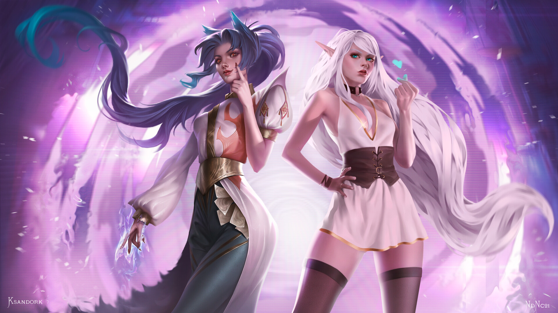 ArtStation - Collaboration art with NdNc21