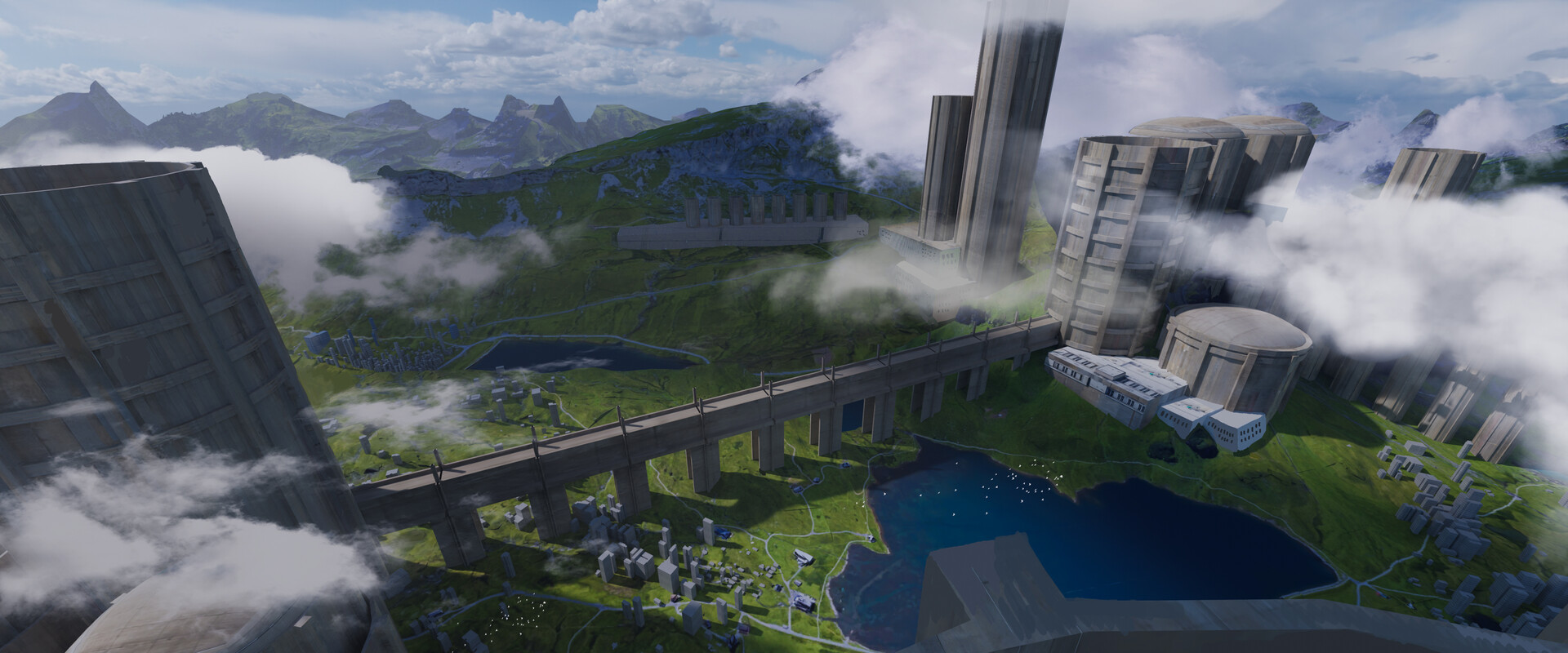 ArtStation - Mega Power Plant