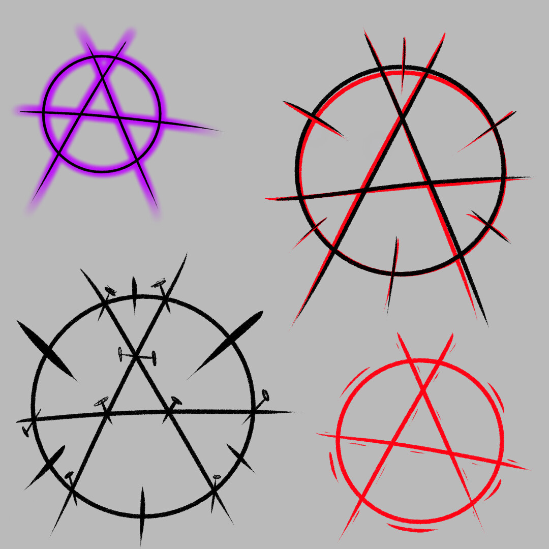 Anarchy Tattoo Designs