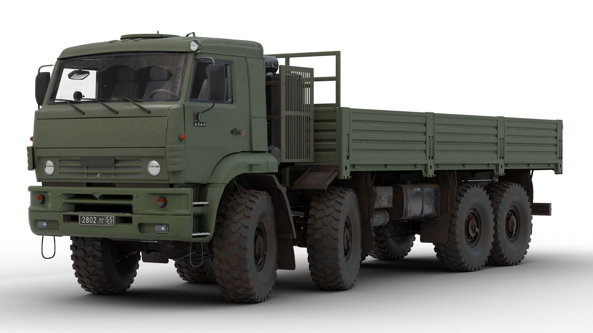 ArtStation - Камаз 6560 / KAMAZ 6560