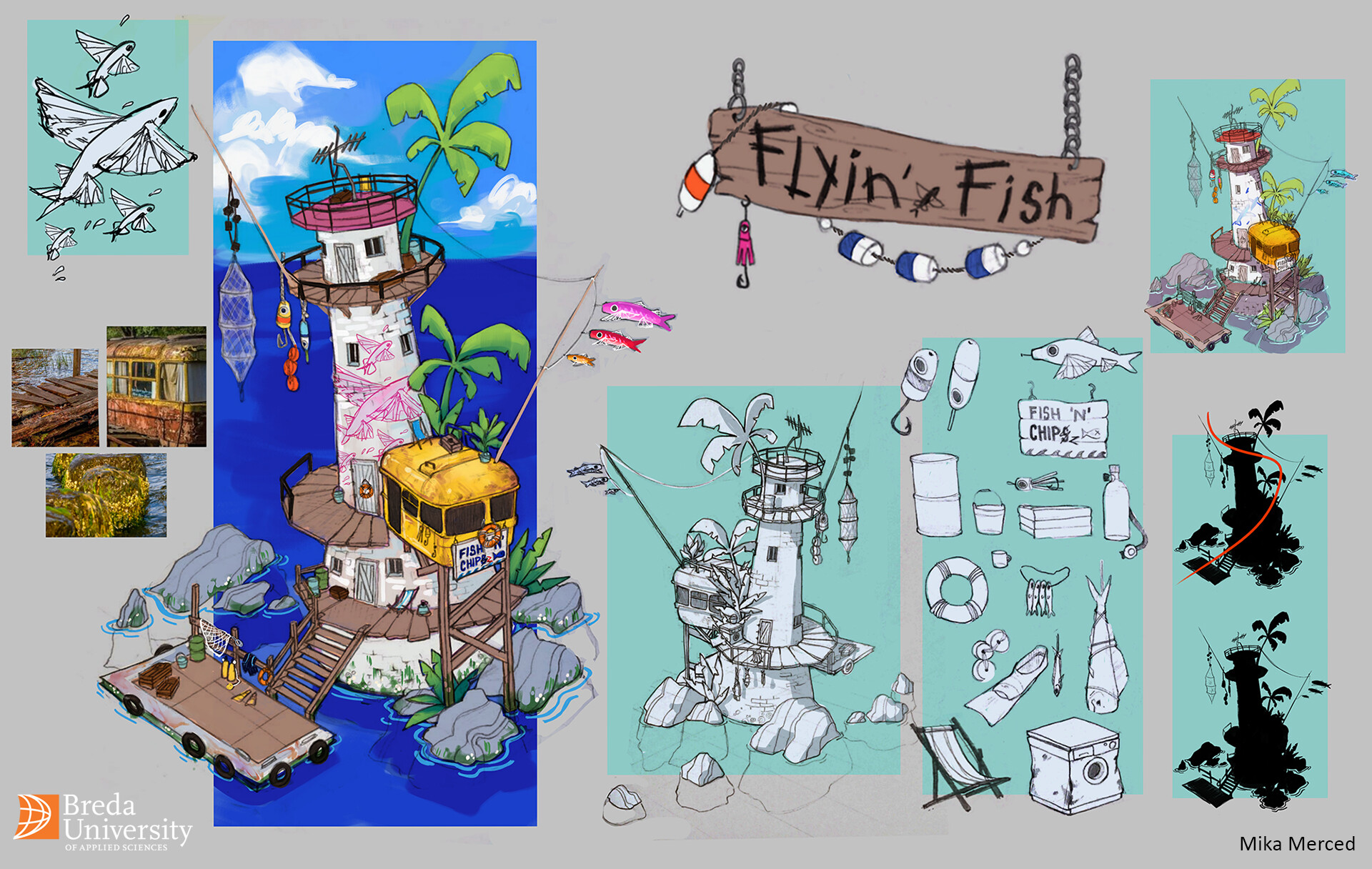 ArtStation - Architectural Diorama by Mika Merced