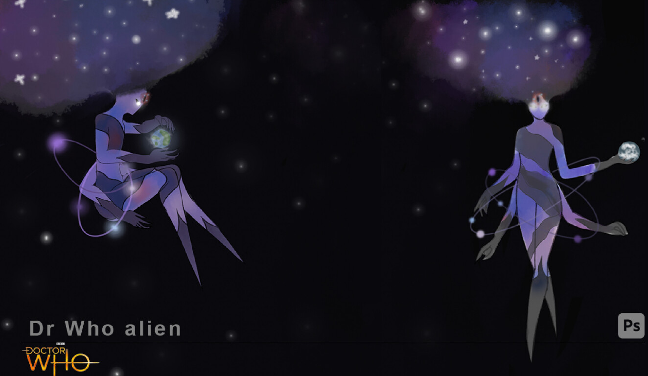 ArtStation - Doctor Who Alien