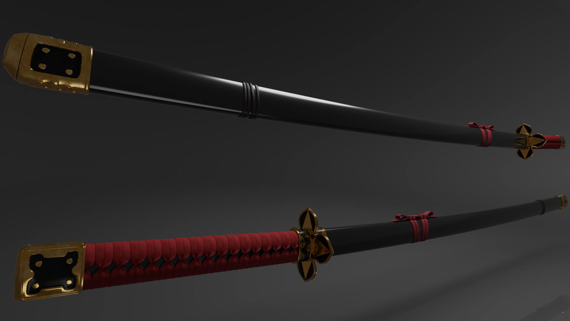 ArtStation - Concept art katana, "Sokaros"