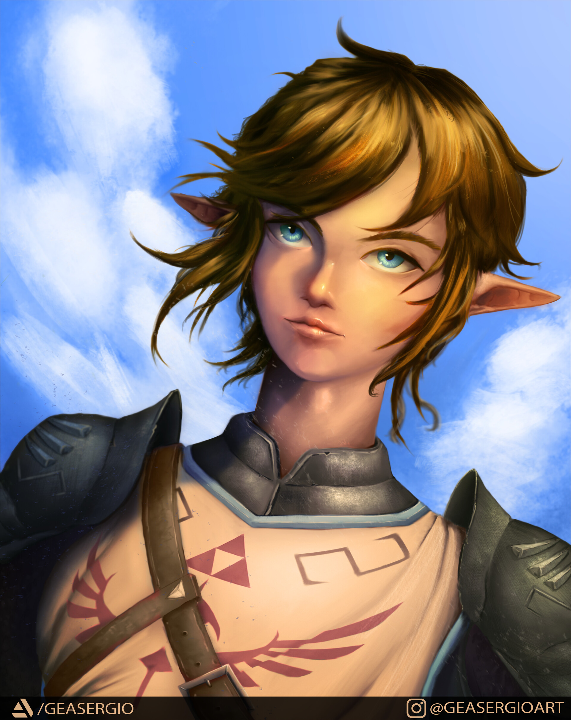 ArtStation - Link - BOTW