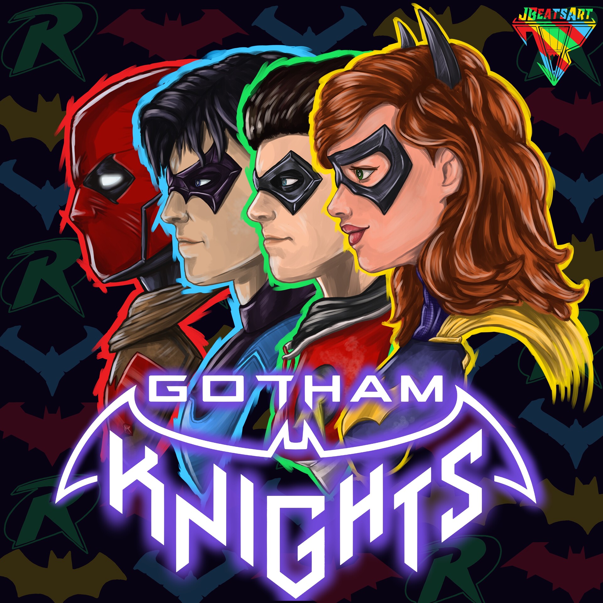 ArtStation - Gotham Knights Pins