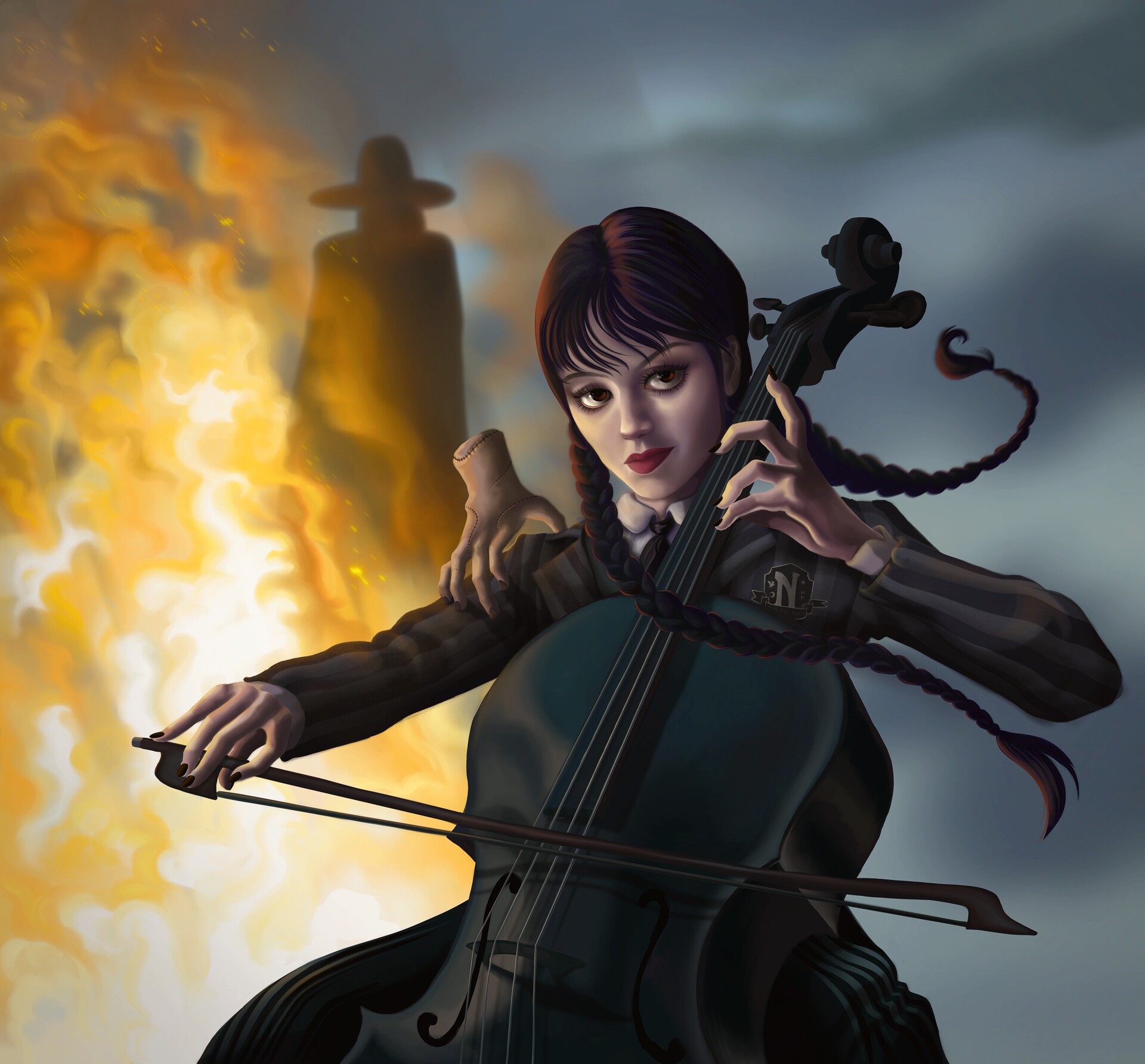 ArtStation - Wednesday Addams