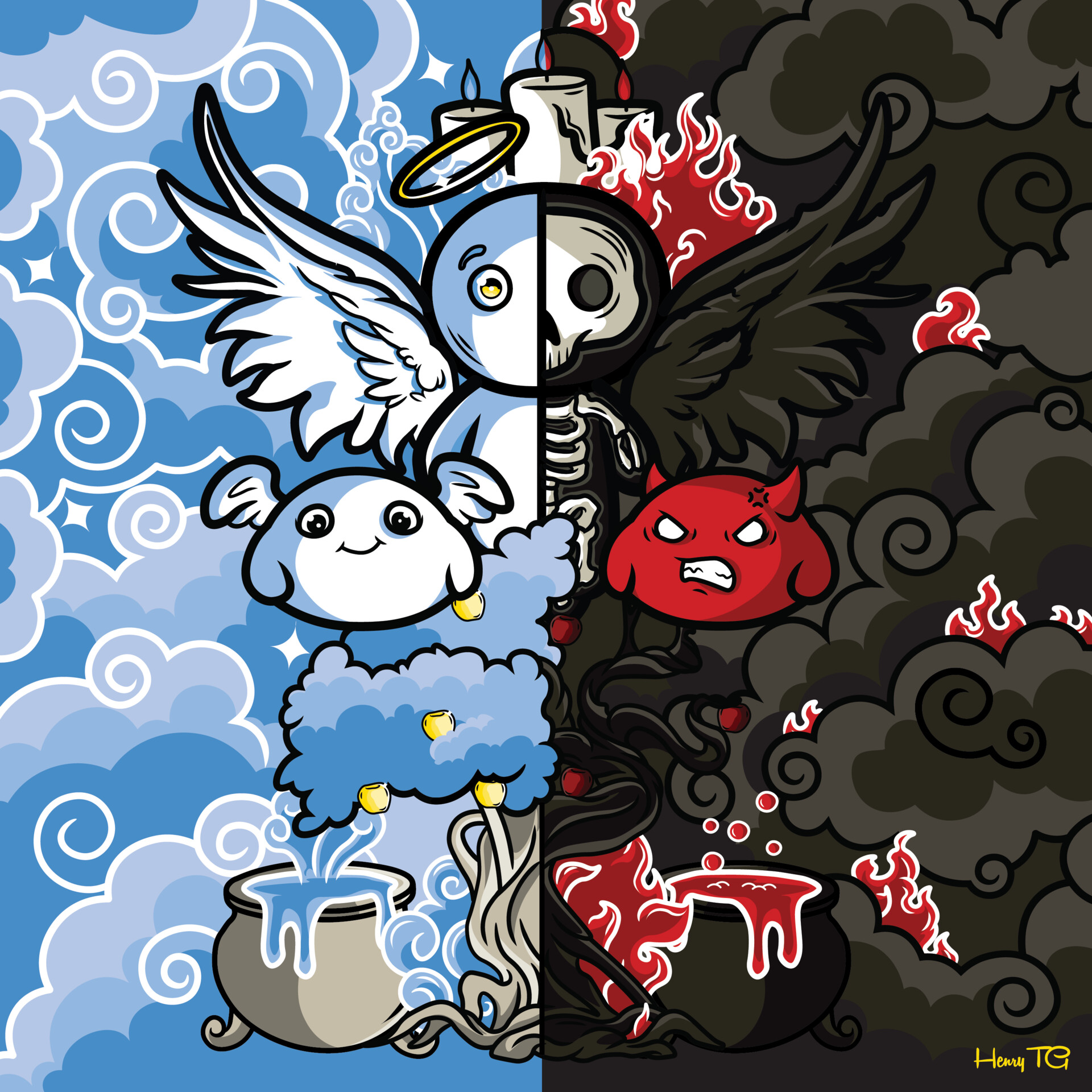 ArtStation - Light & Dark