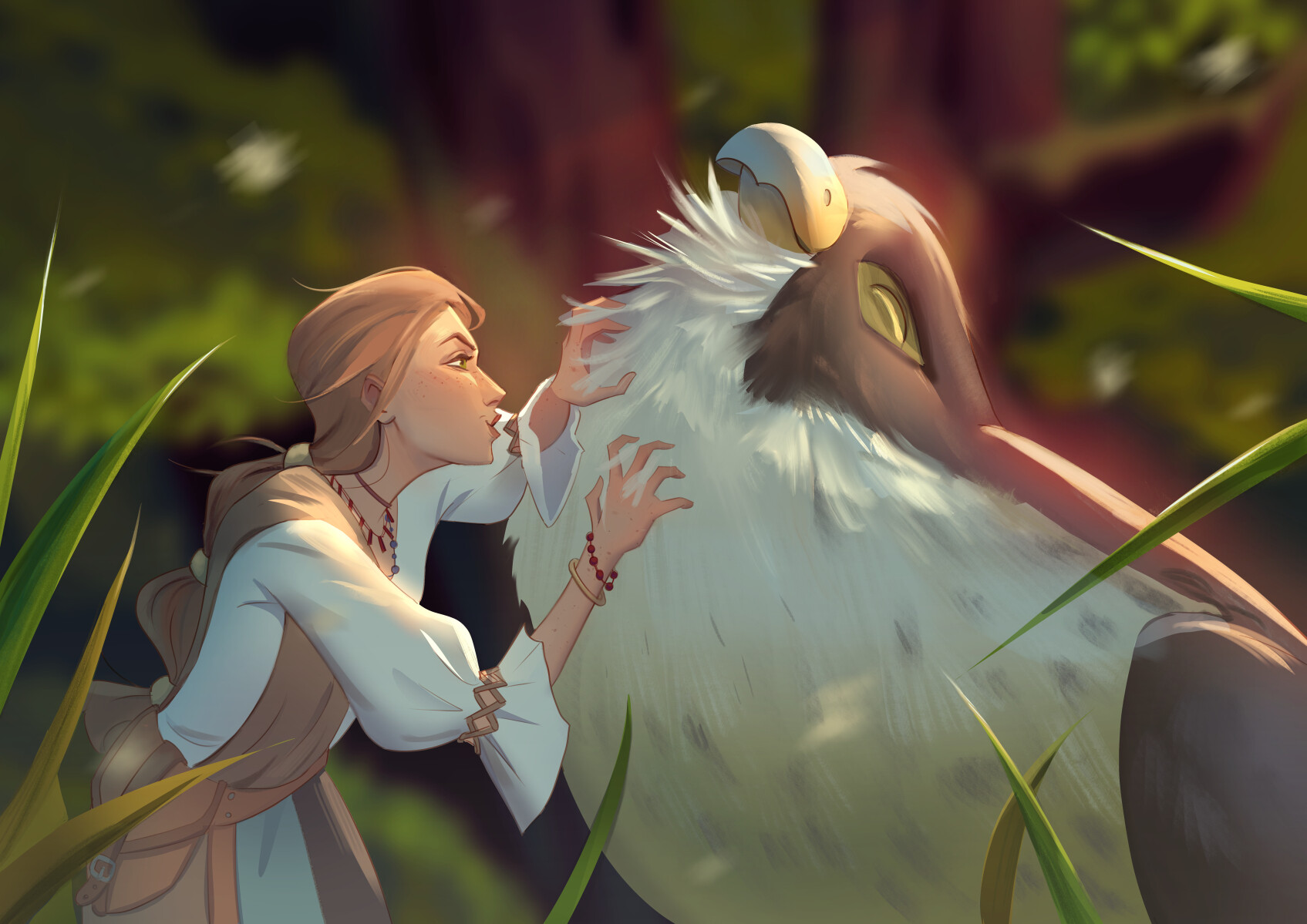 ArtStation - Feathered Friend