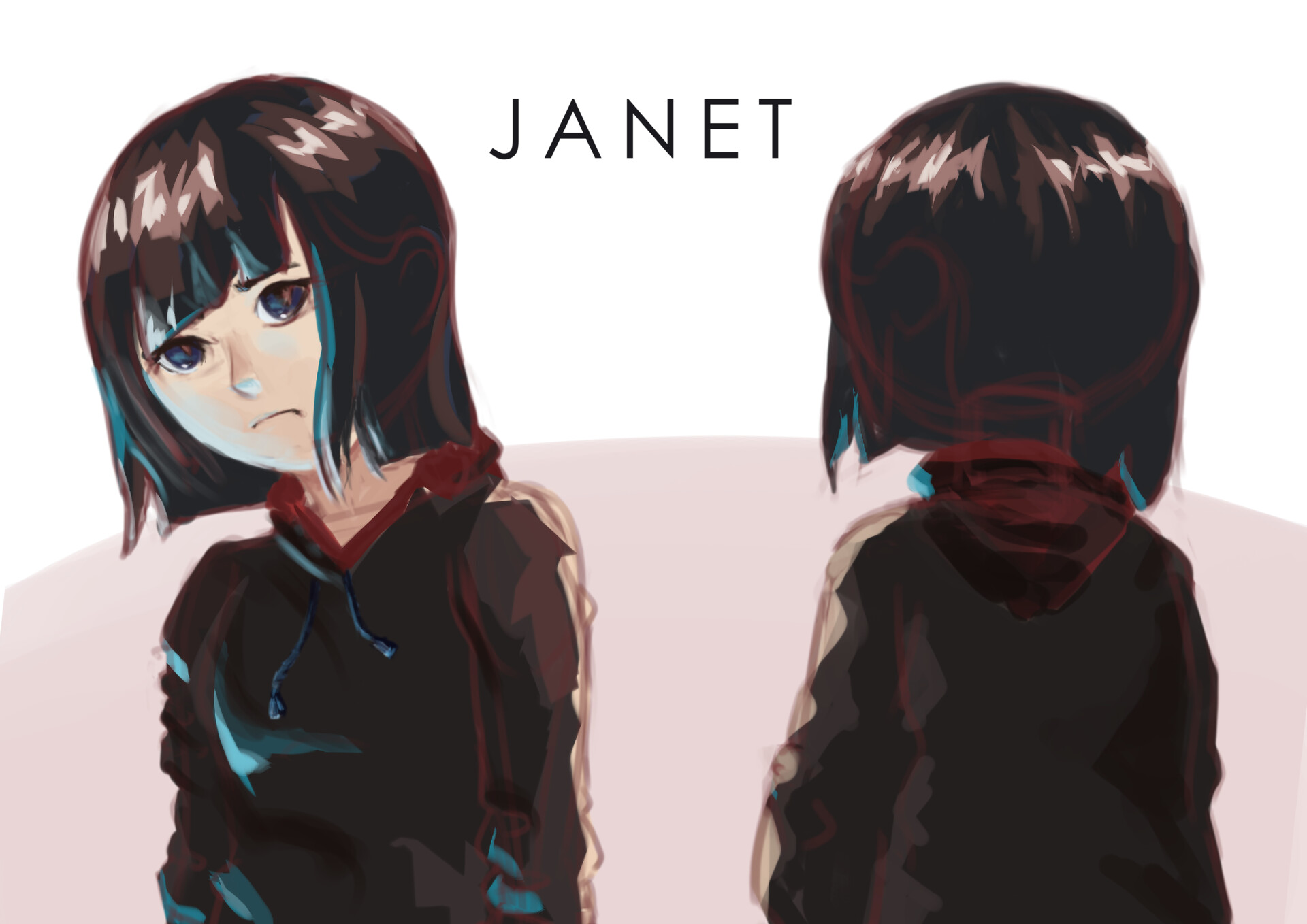 Jestin Mathew Bobby (WΛIND) - Flutter - Janet Character Art