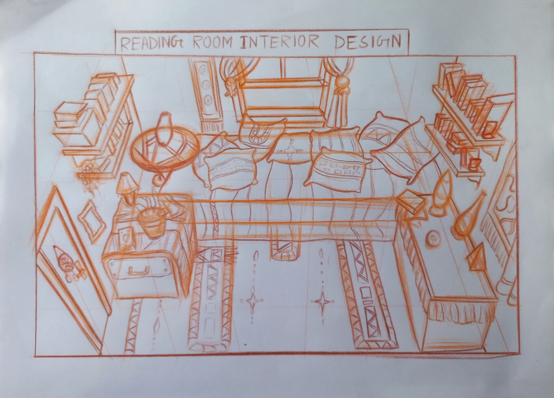 ArtStation - Background Layout