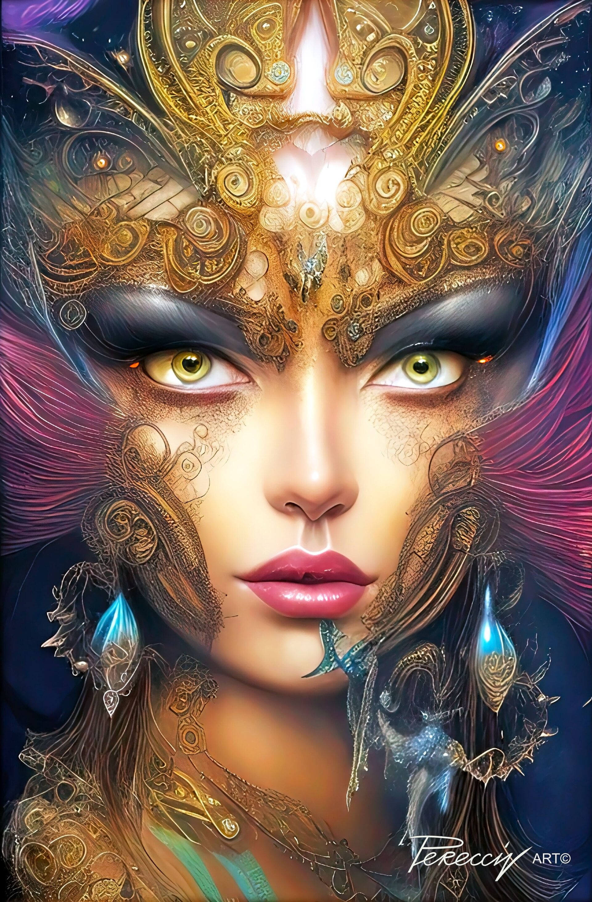 ArtStation - Magic girl - 5.