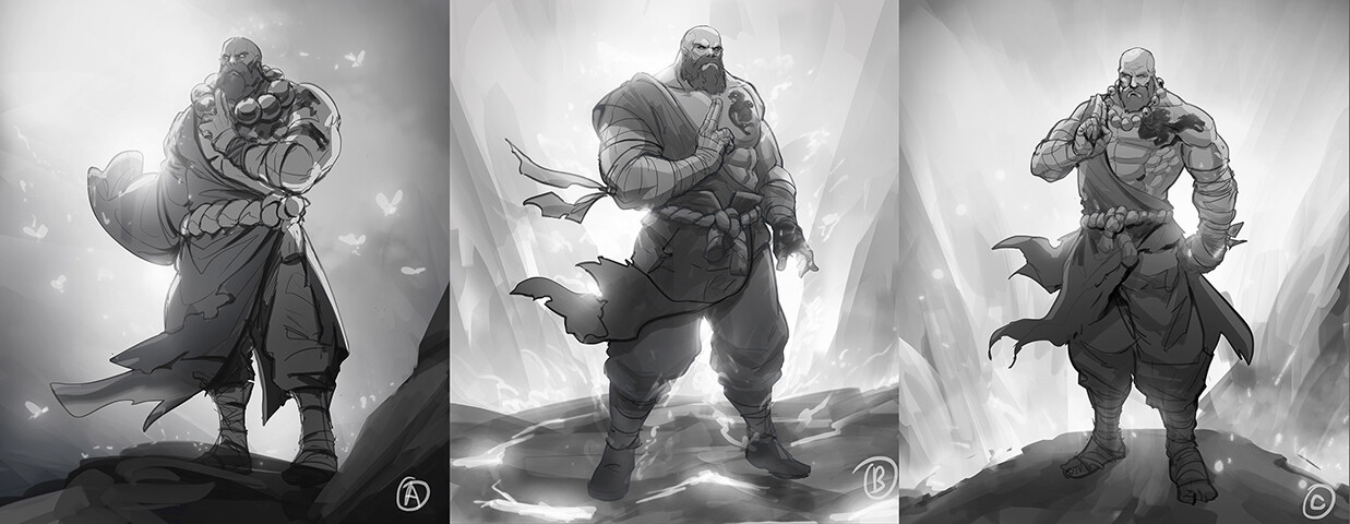 rudiindra4 - D&D - Goliath Monk