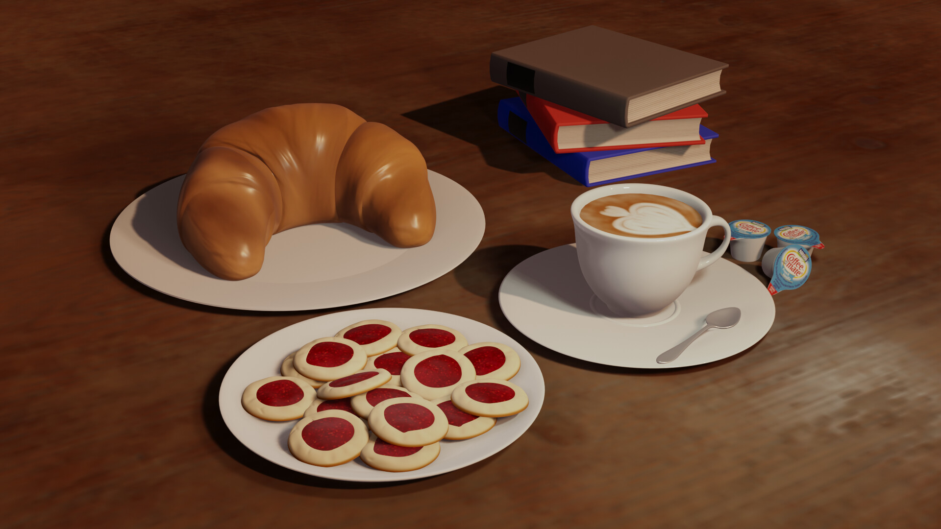 ArtStation - Café Scene