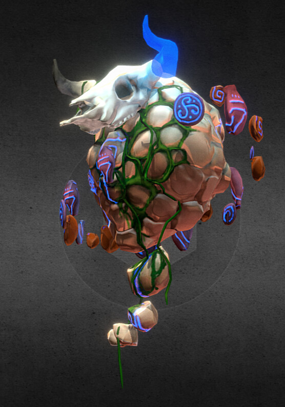 ArtStation - chaos the aztec sand golem!