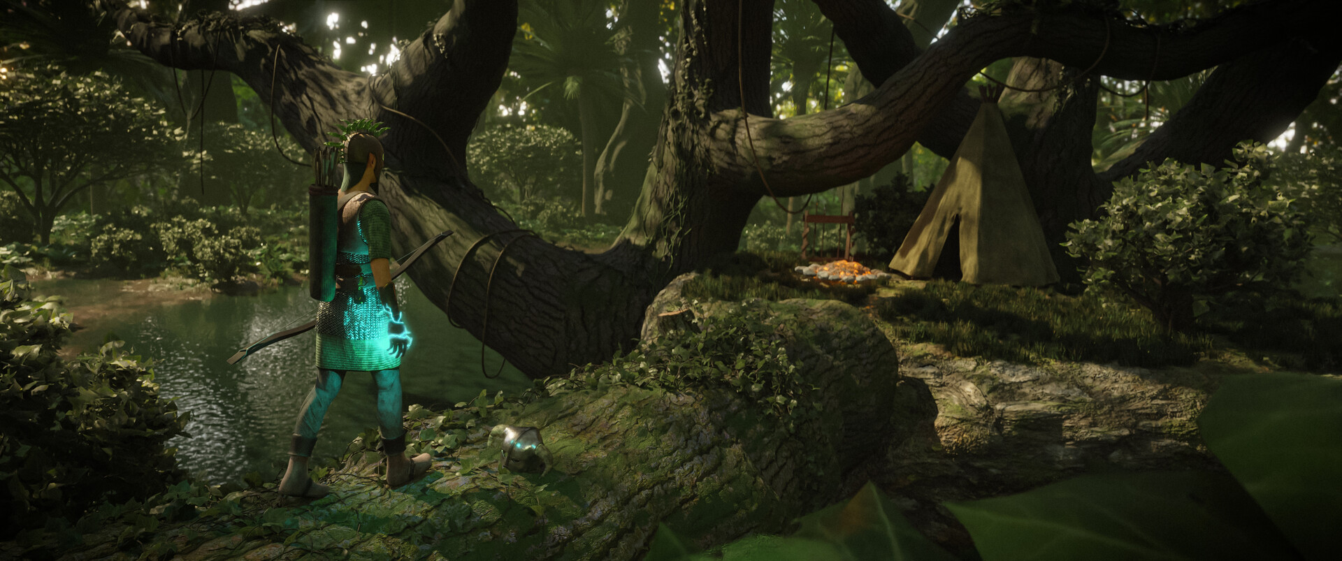 ArtStation - Elven Wilderness - The Elder Scrolls fan art