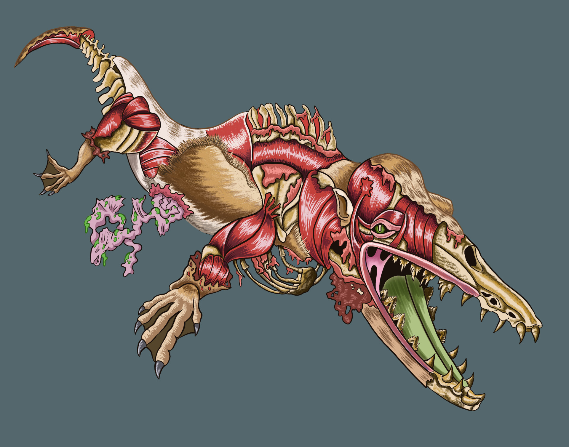 ArtStation - Zombie Prehistoric Whale- Maiacetus