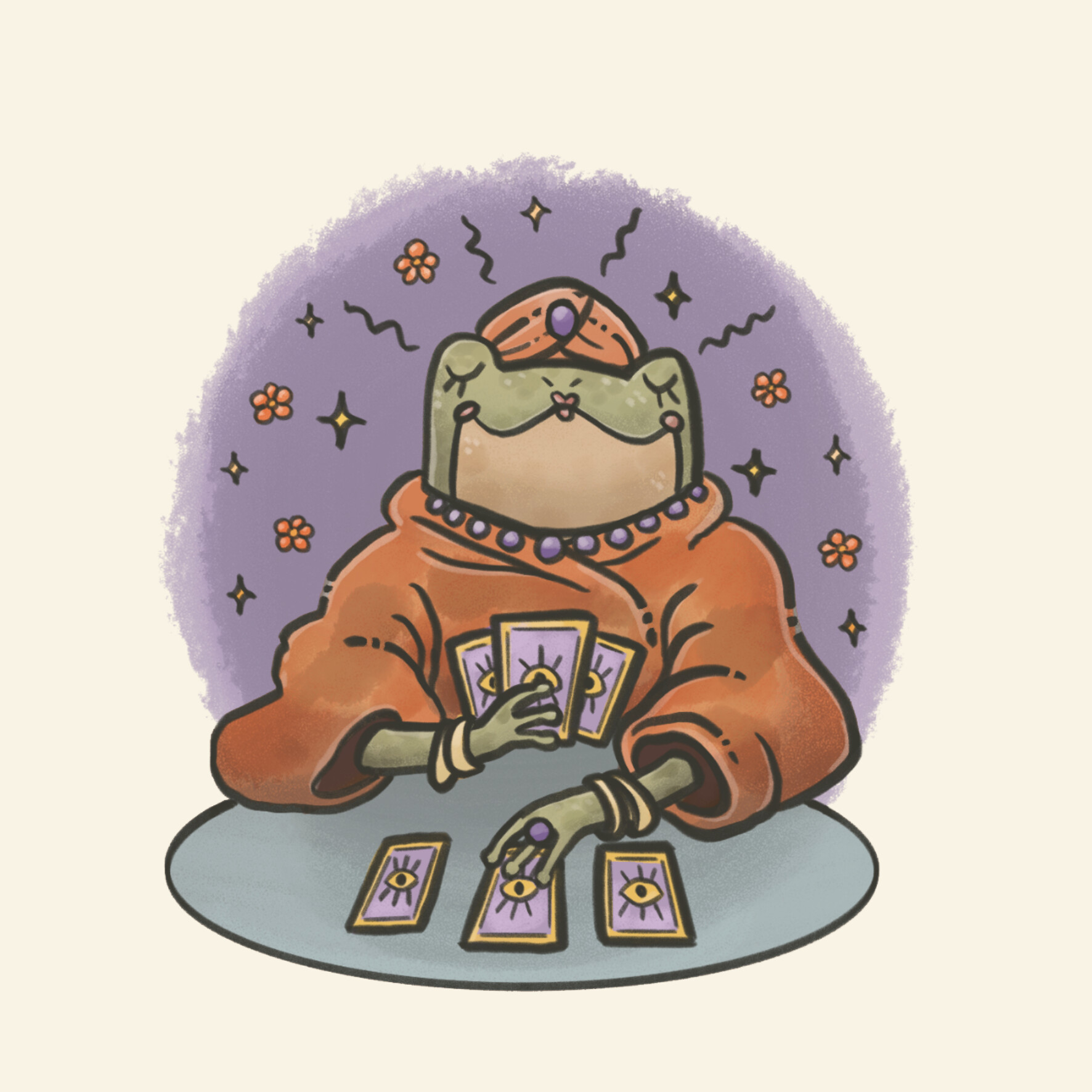 ArtStation - Witchy Critters - Frog