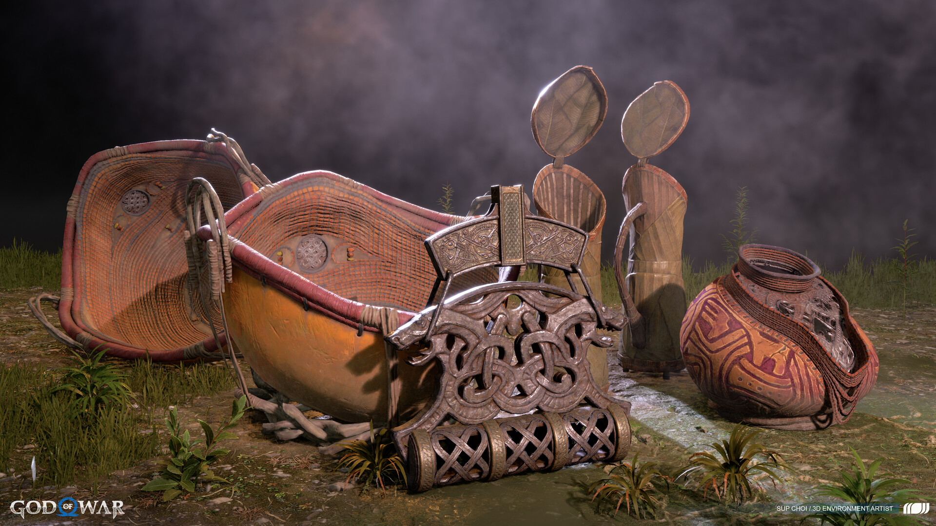 Sup Choi - God of War Ragnarok - Vanaheim Assets