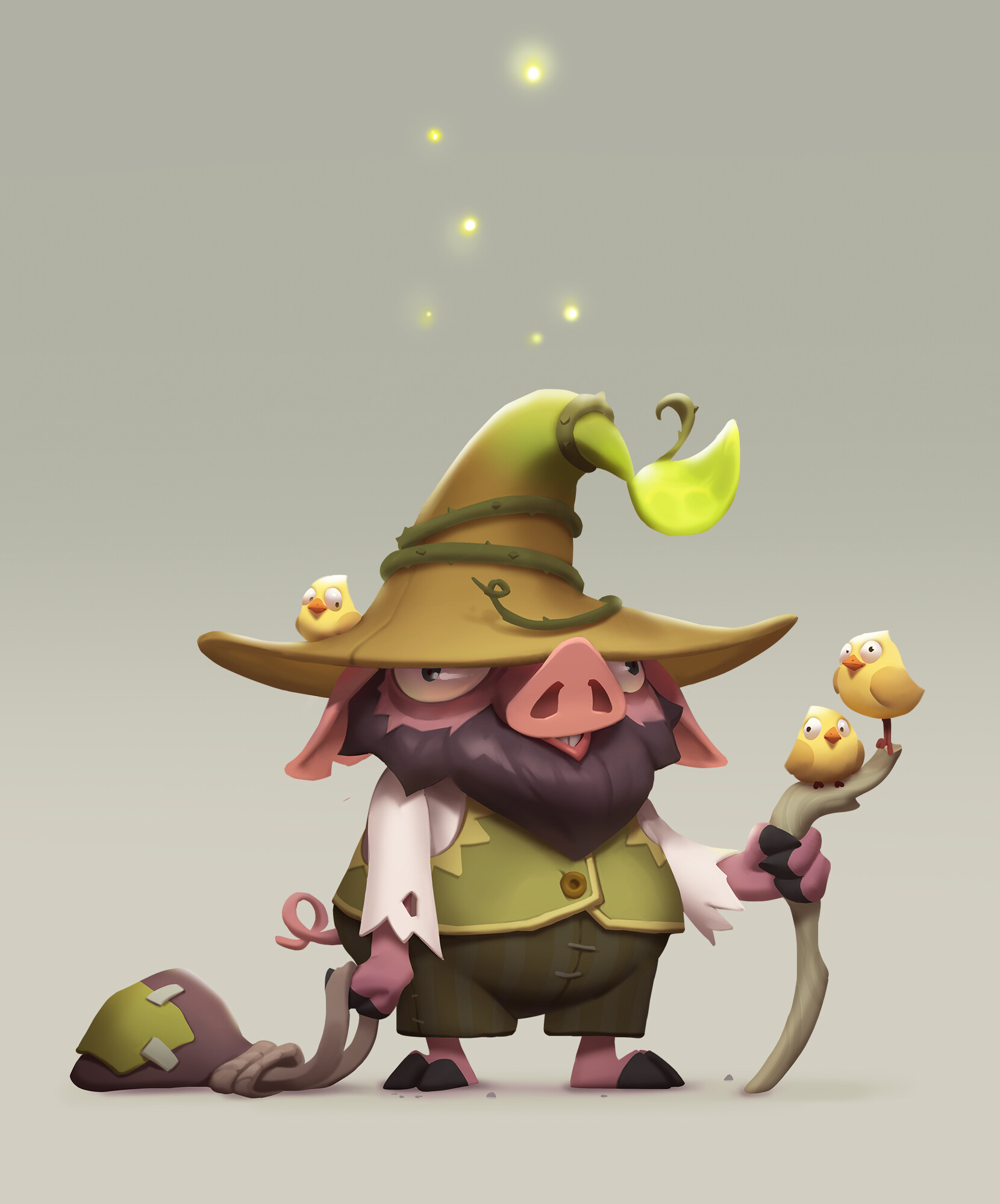ArtStation - Pippin the pig