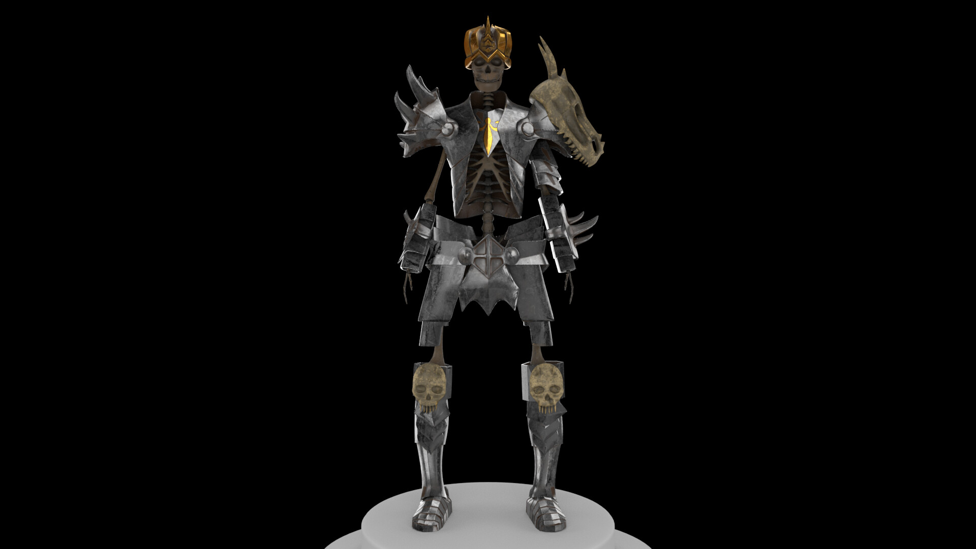 ArtStation - skeleton king