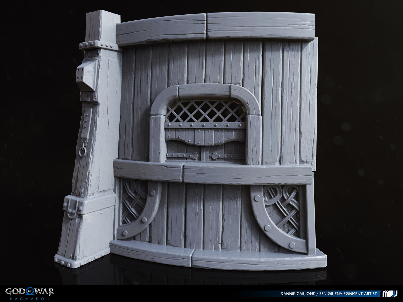 Dannie Carlone - God of War Ragnarök Sculpts