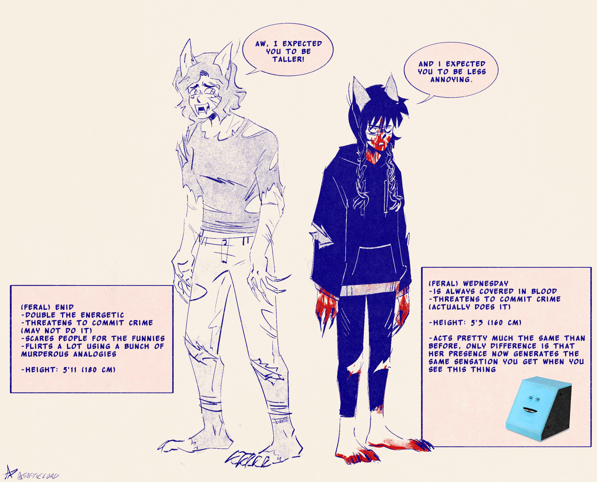 ArtStation - Wenclair brainrot comp.