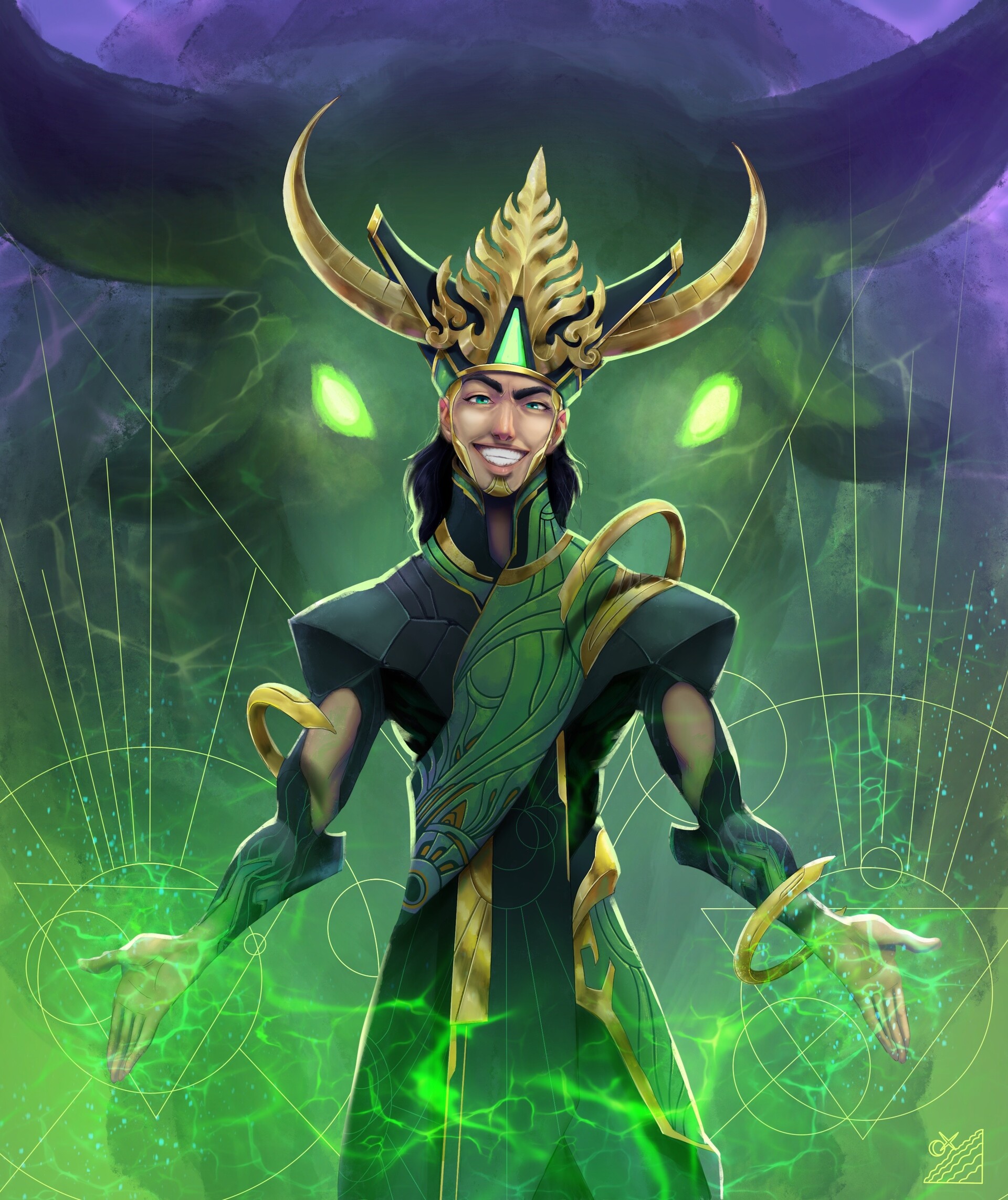 ArtStation - Loki God of Mischief