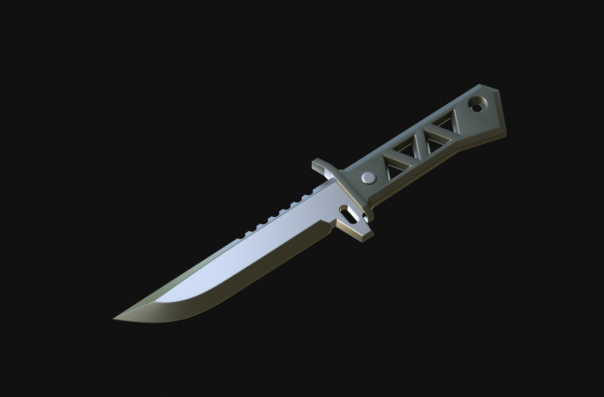 ArtStation - Xenohunter Knife - Valorant