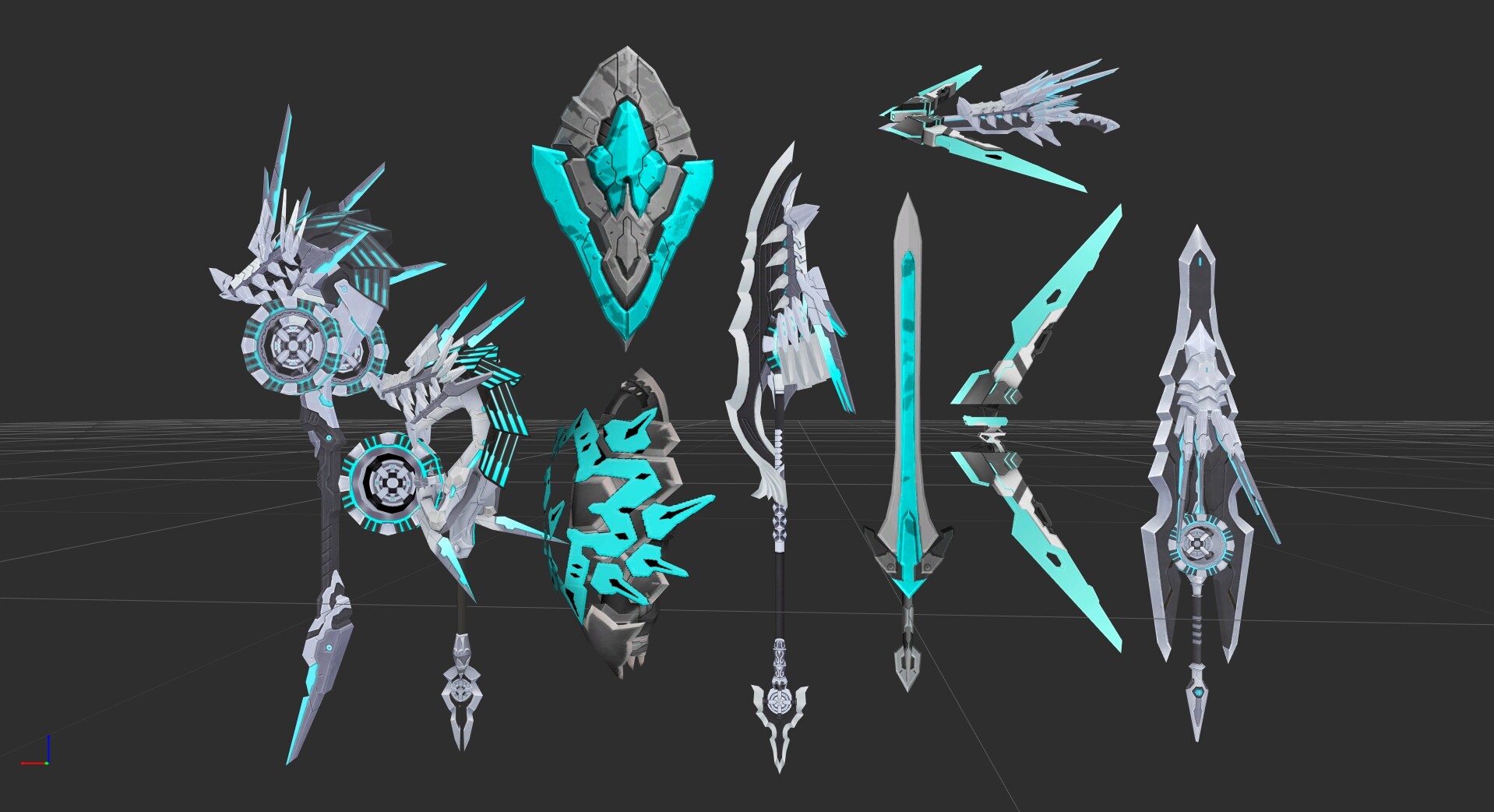 ArtStation - weapons future set