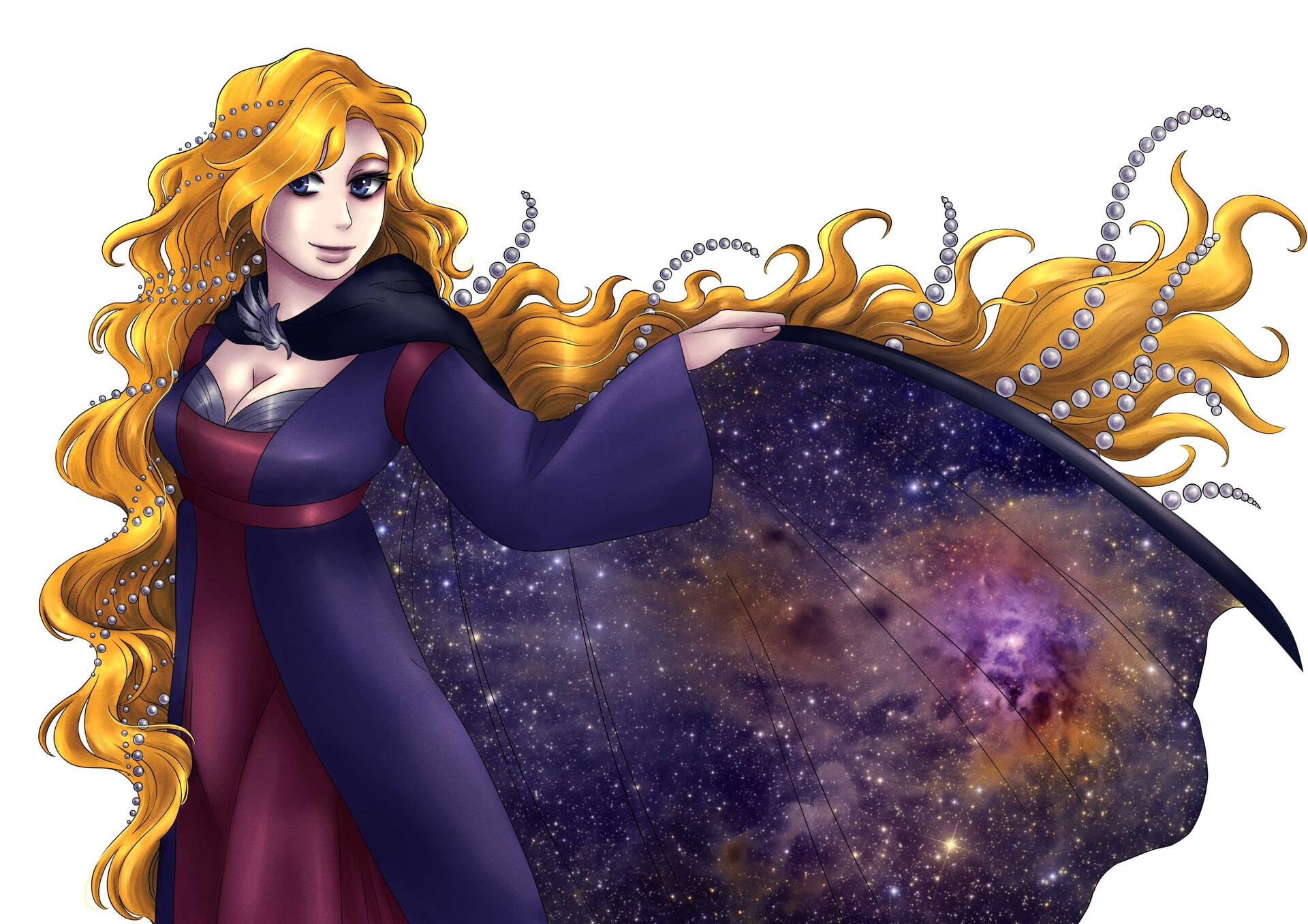 ArtStation - Inktober52_2022 _ prompt 28 "Space"