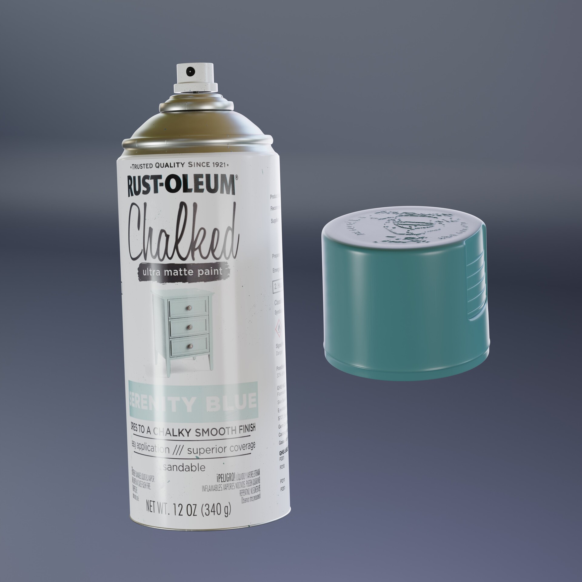 ArtStation - Chalk Spray Paint