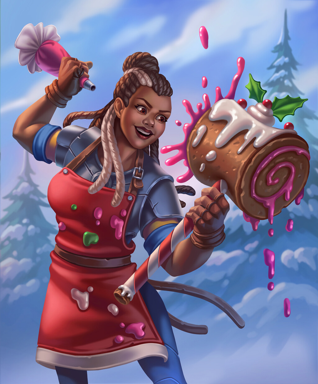 Cariel the Gingerbread Paladin by Denitsa "Elindiriel" Noeva : r ...