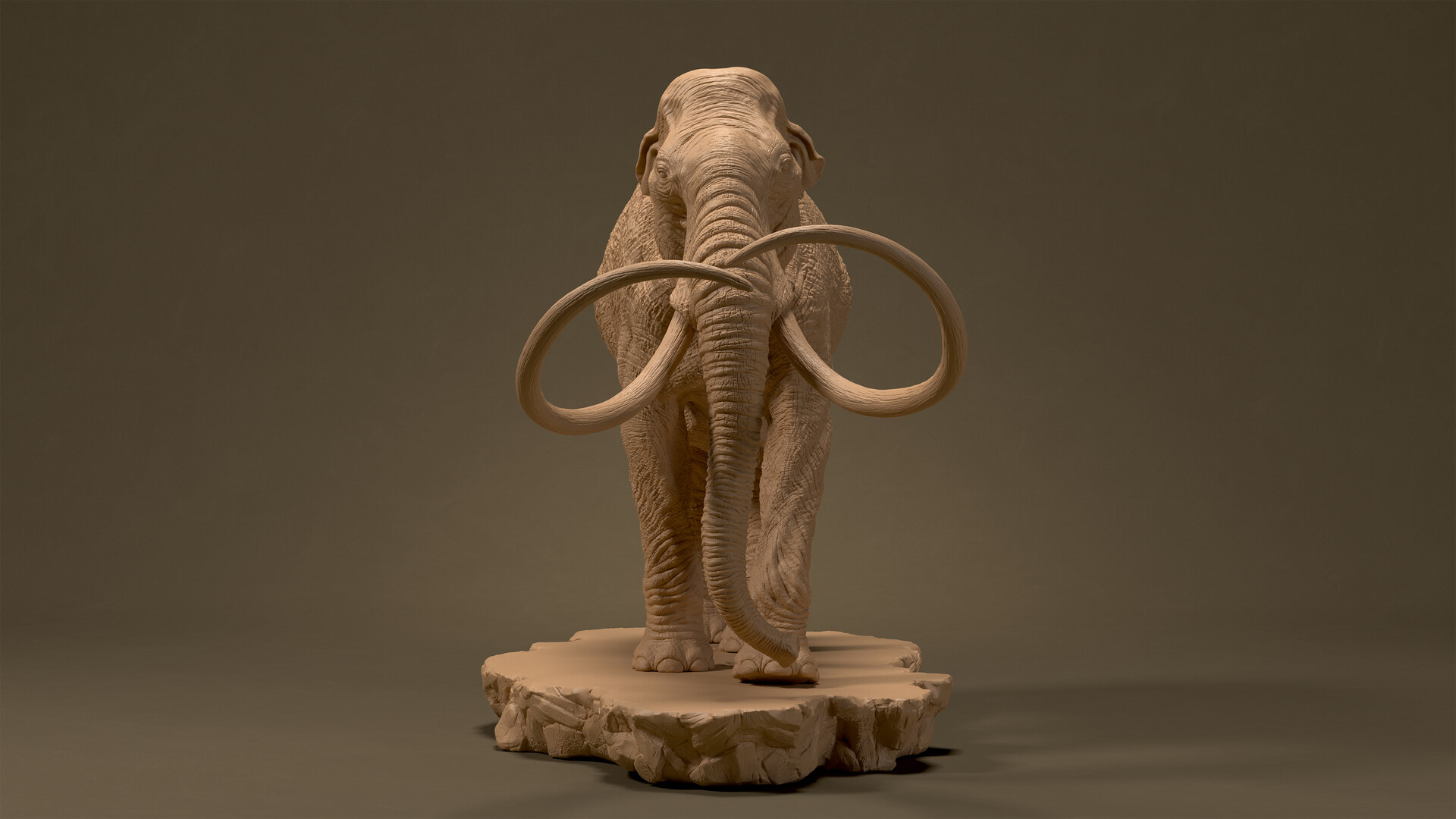 ArtStation - Woolly Mammoth