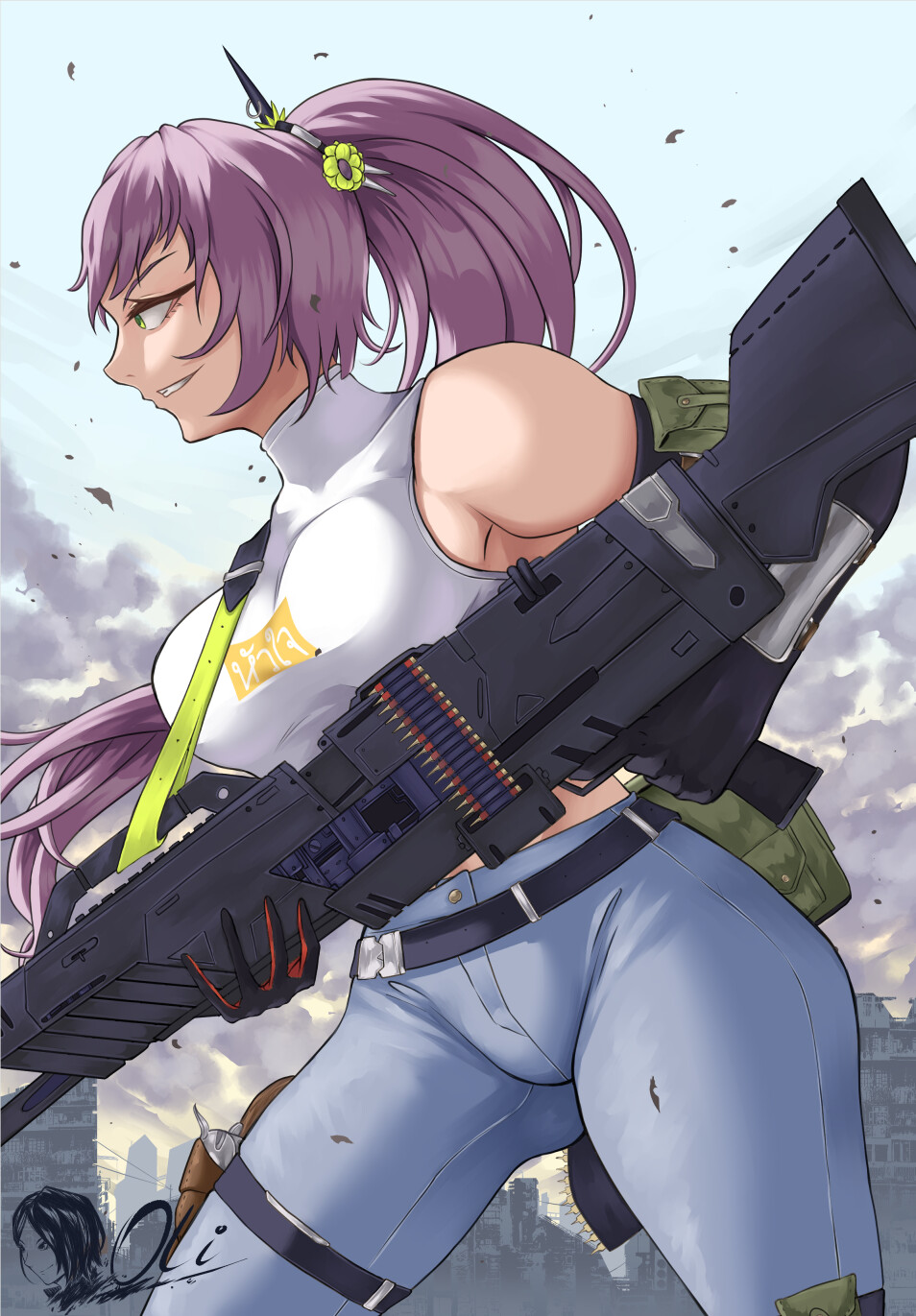 ArtStation - Girls with guns - #002