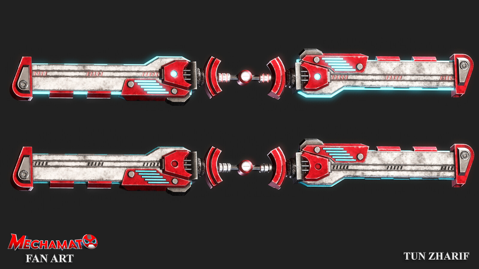 Tun Zharif - Mechamato_Sword (FanArt)