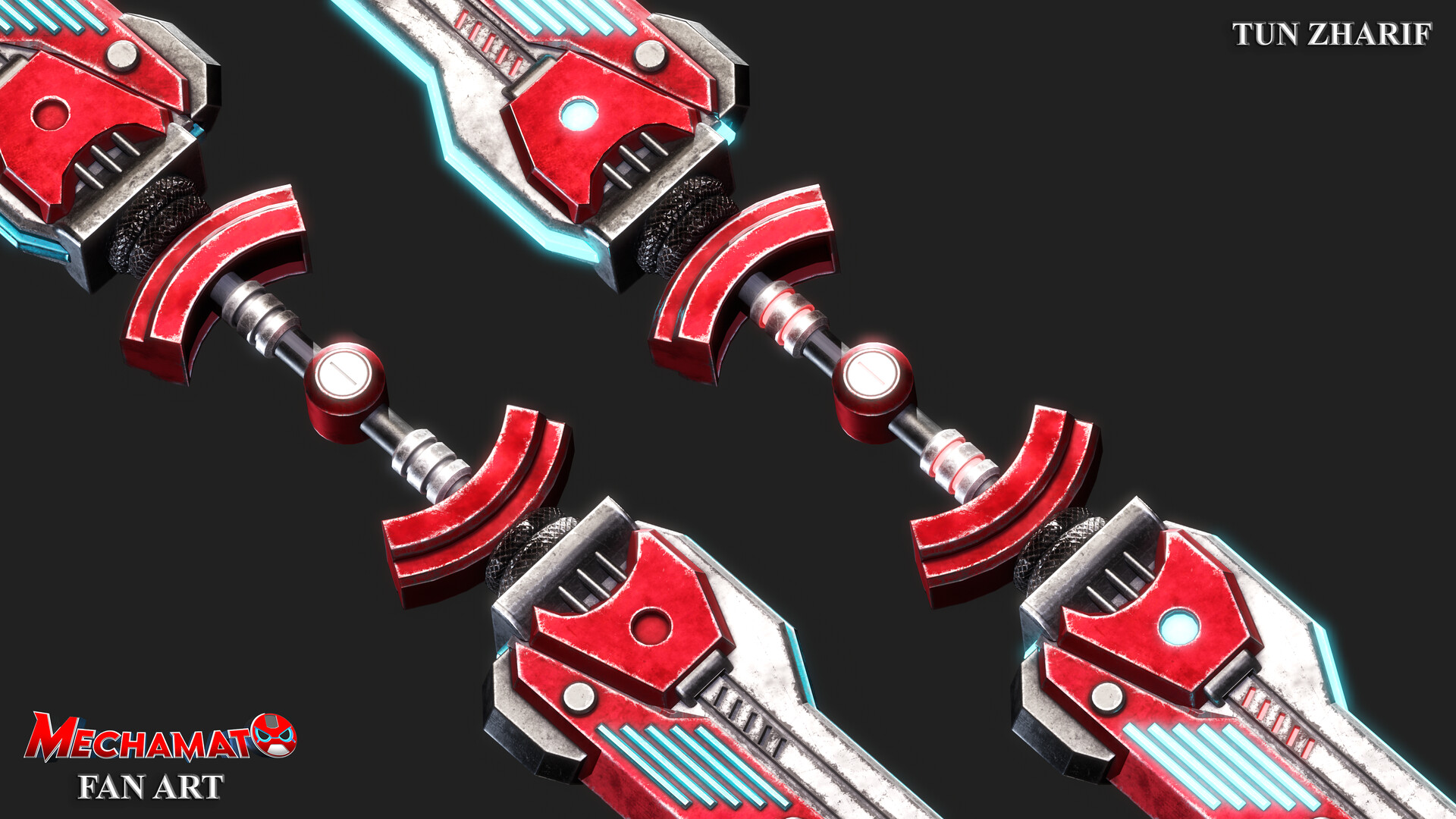 Tun Zharif - Mechamato_Sword (FanArt)