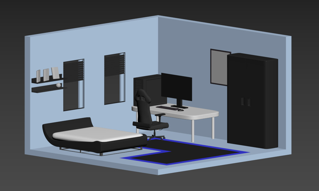 ArtStation - 3D room