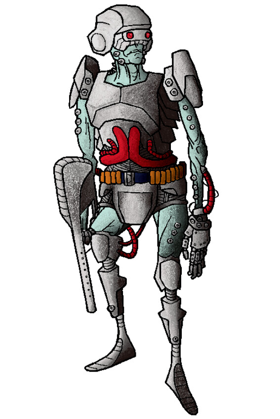 ArtStation - Full-Body Mercenary Character Design