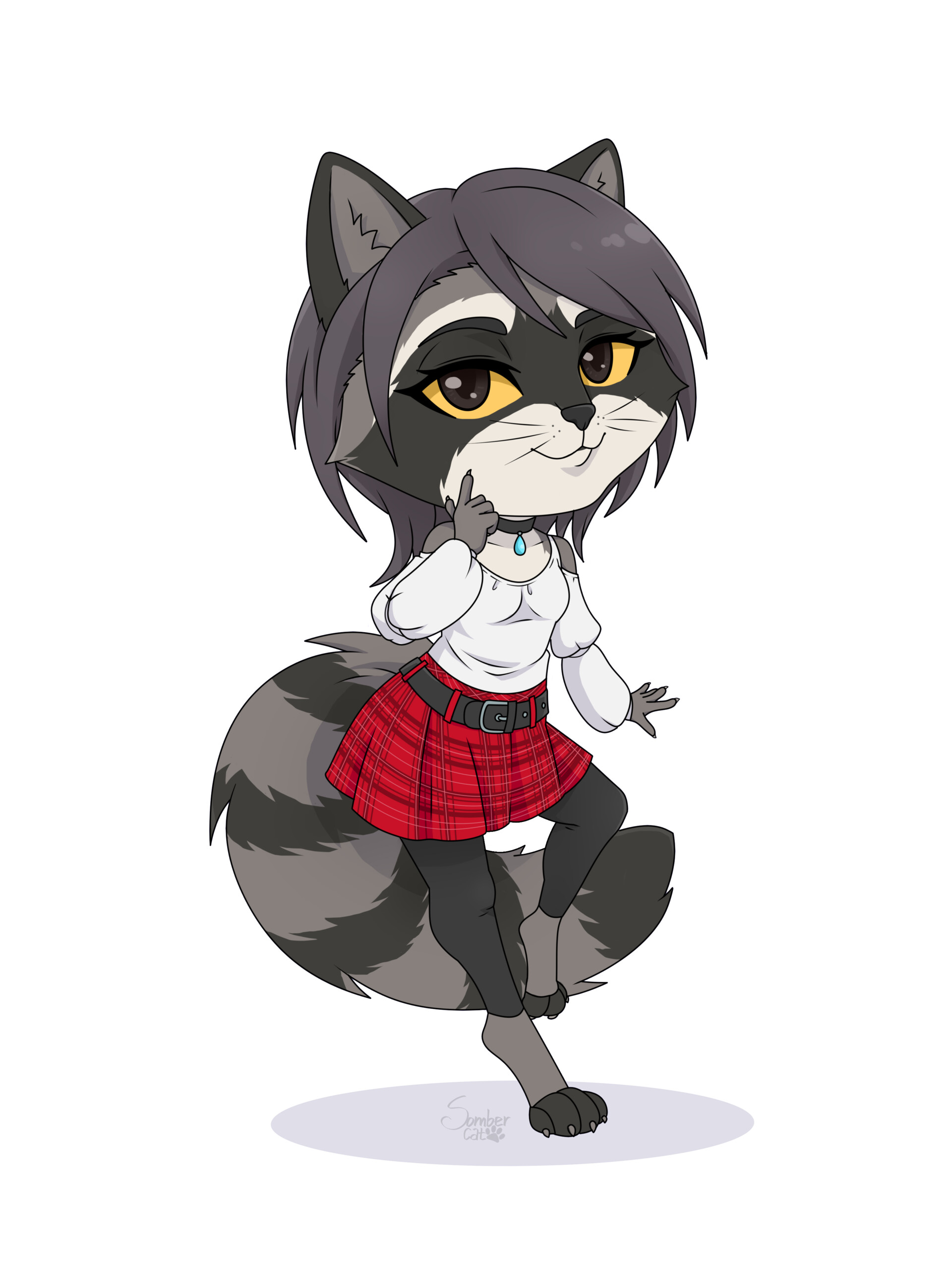 Artstation Furry Raccoon