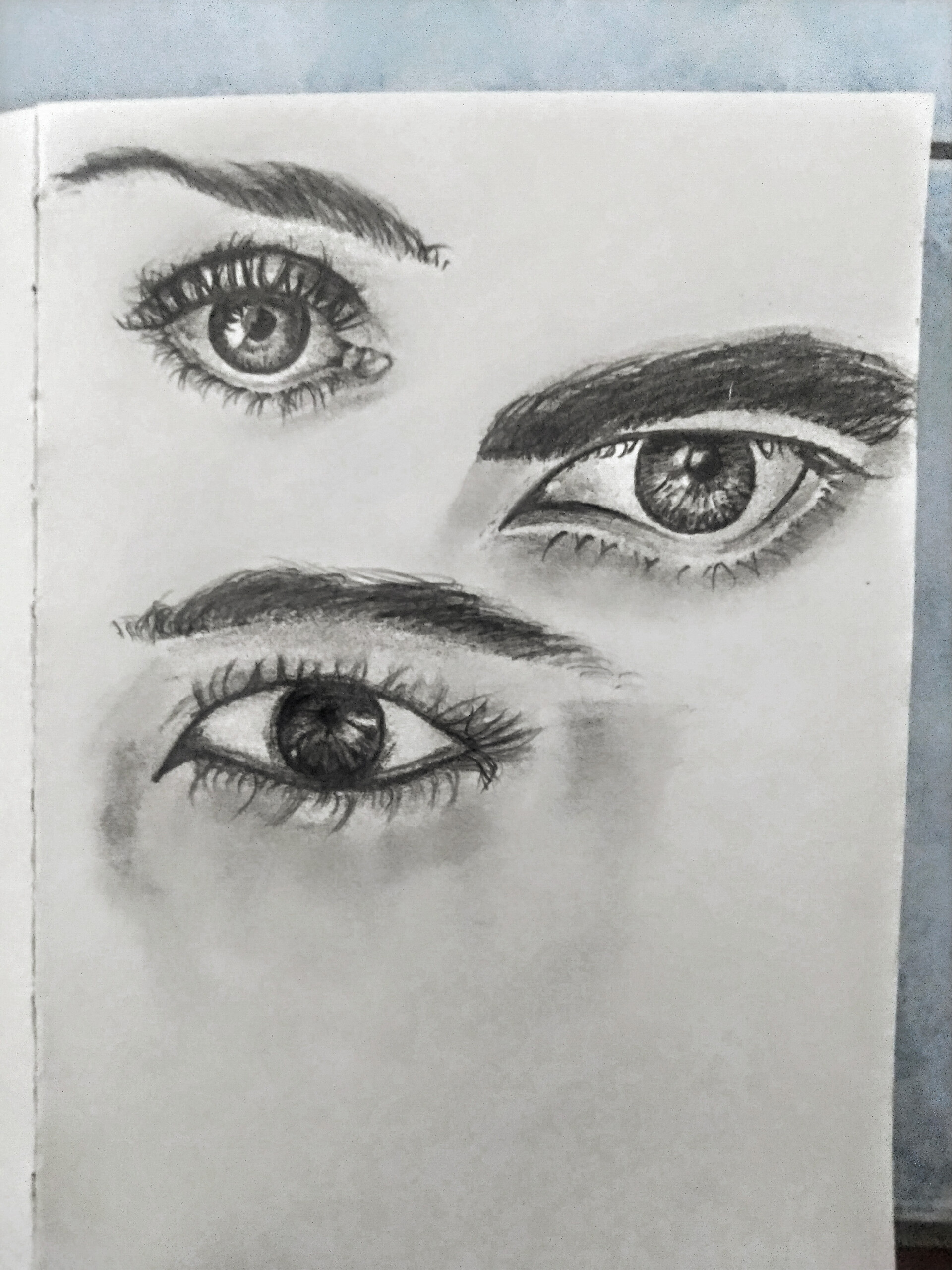 Baby Eyes Drawing