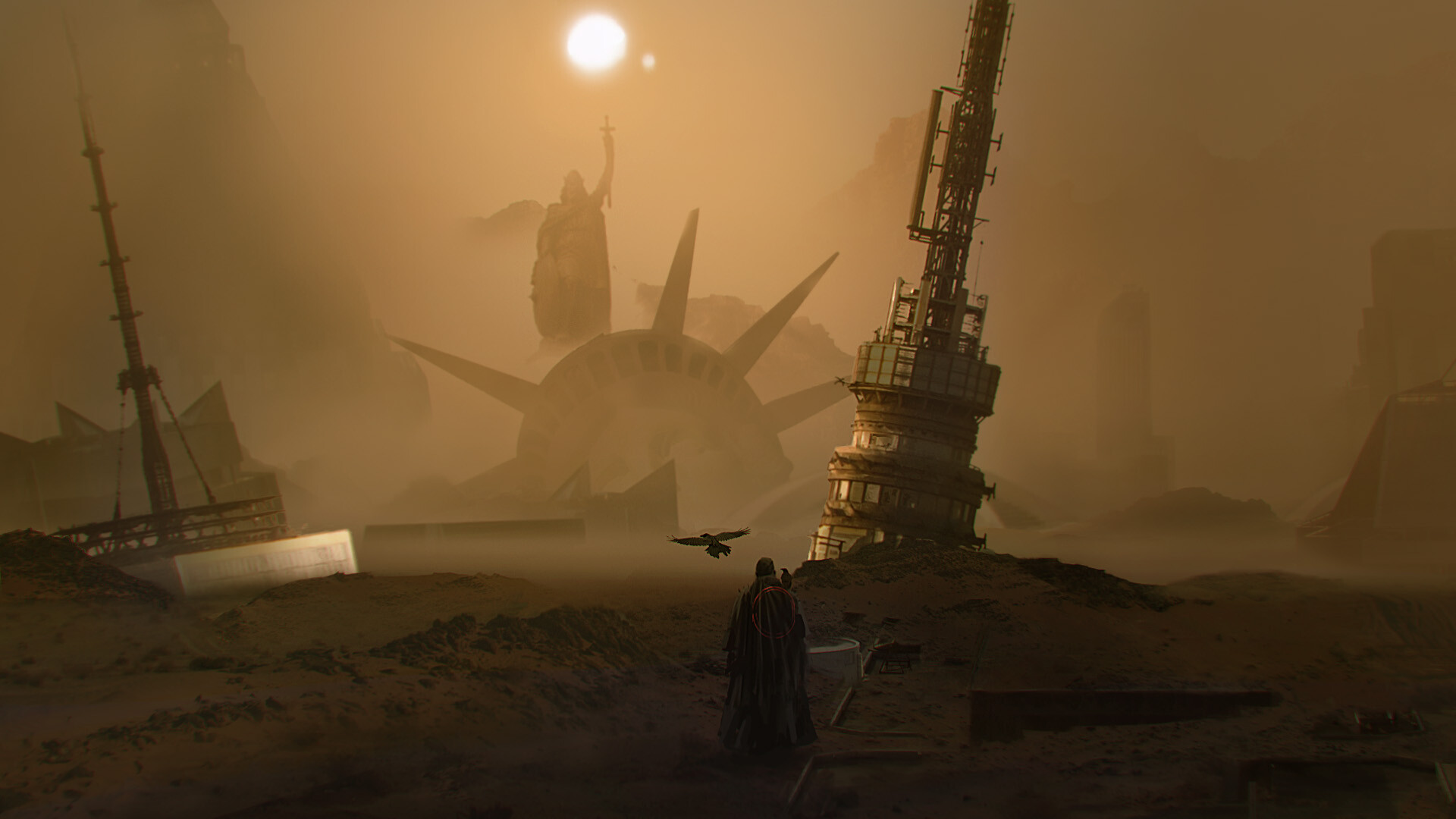 ArtStation - What if apocalypse x viking after human extinction