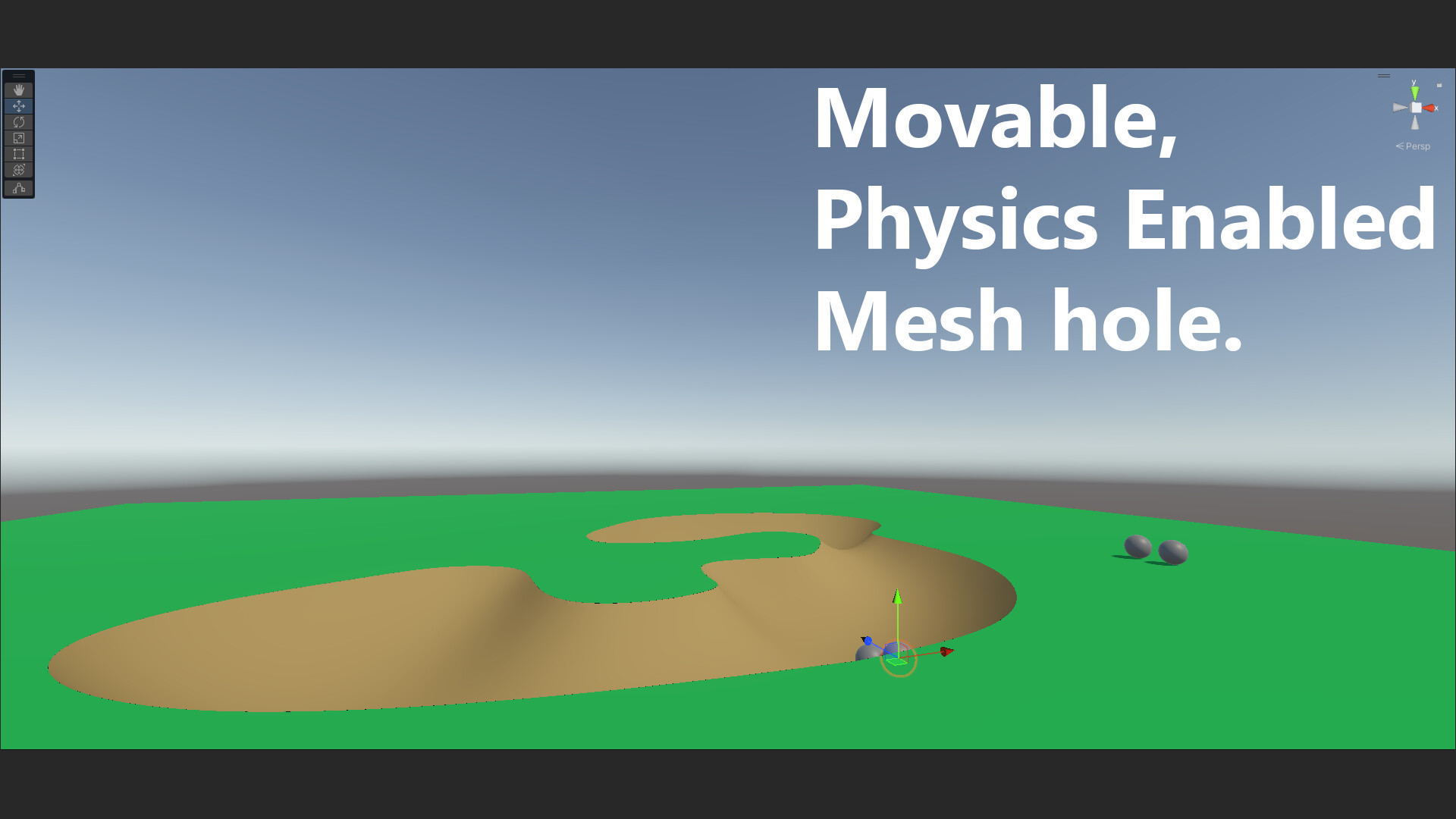 ArtStation - Movable, Physics Enabled Mesh Hole