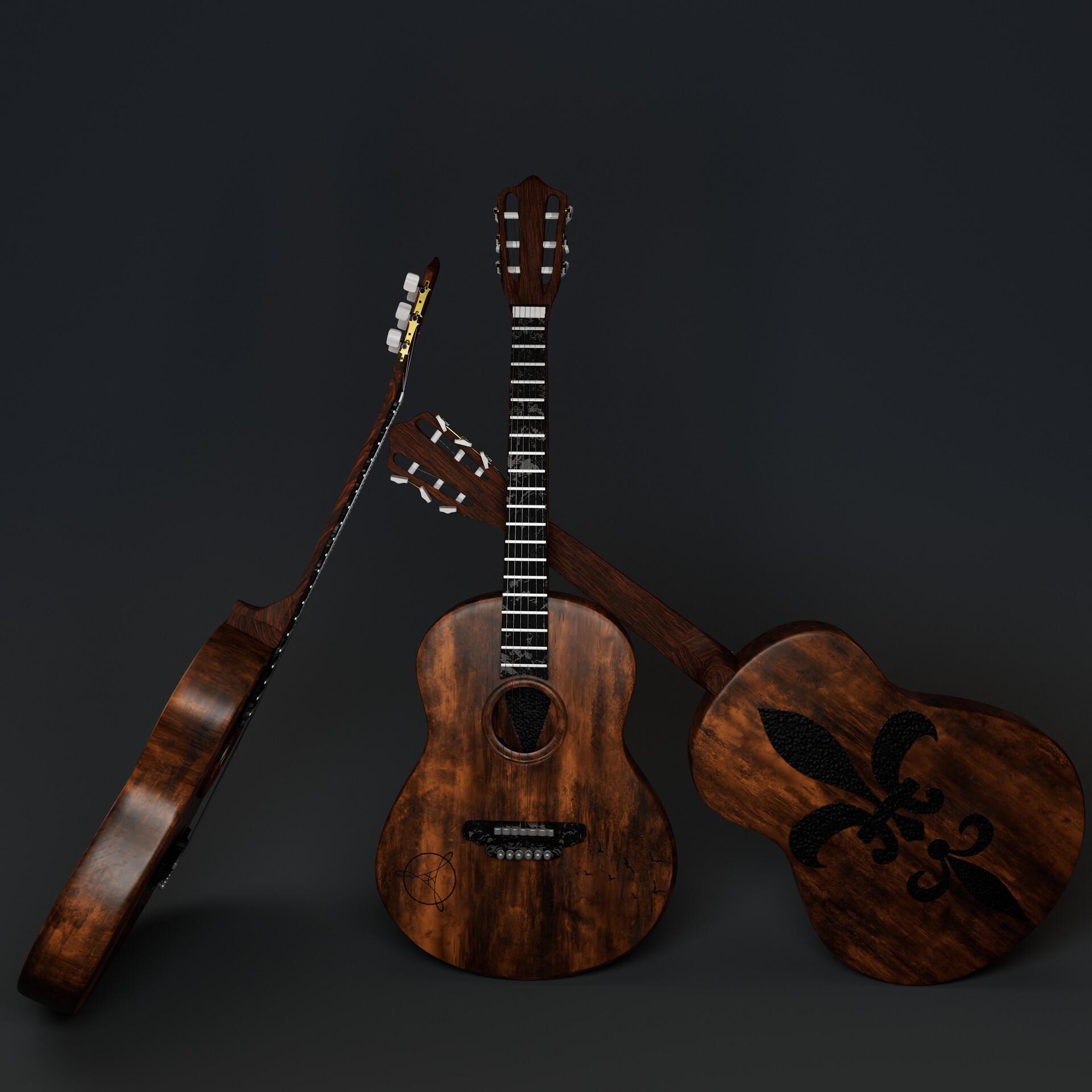 ArtStation - Guitar Model