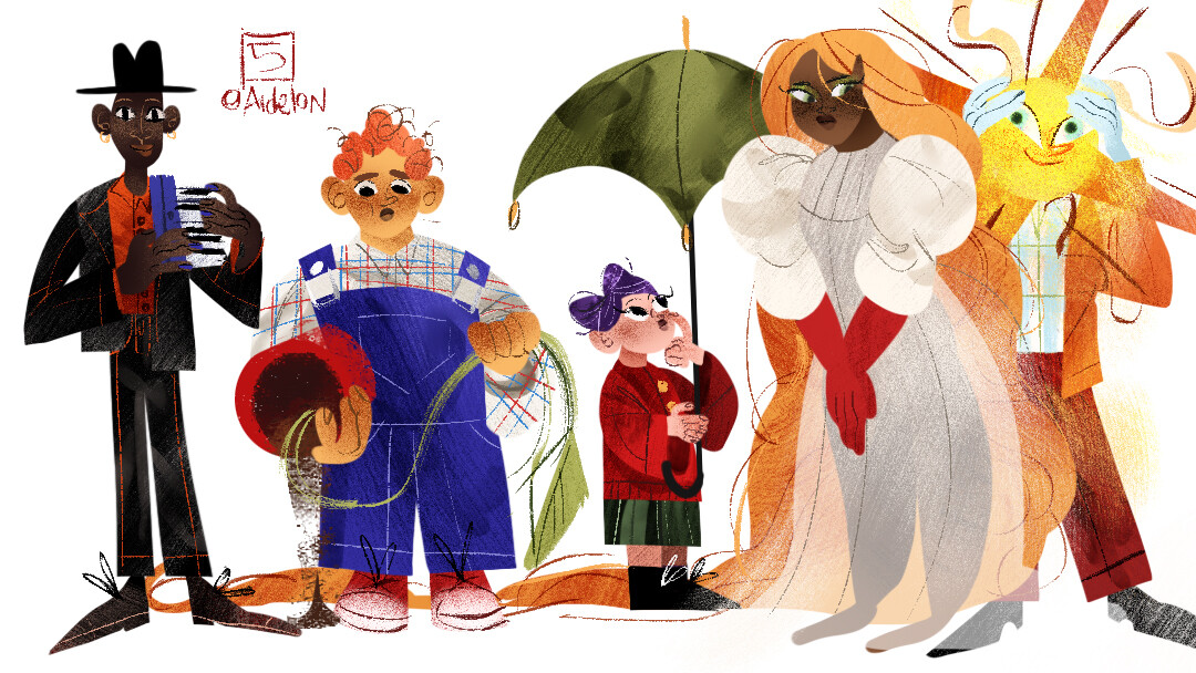 ArtStation - Children's book characters