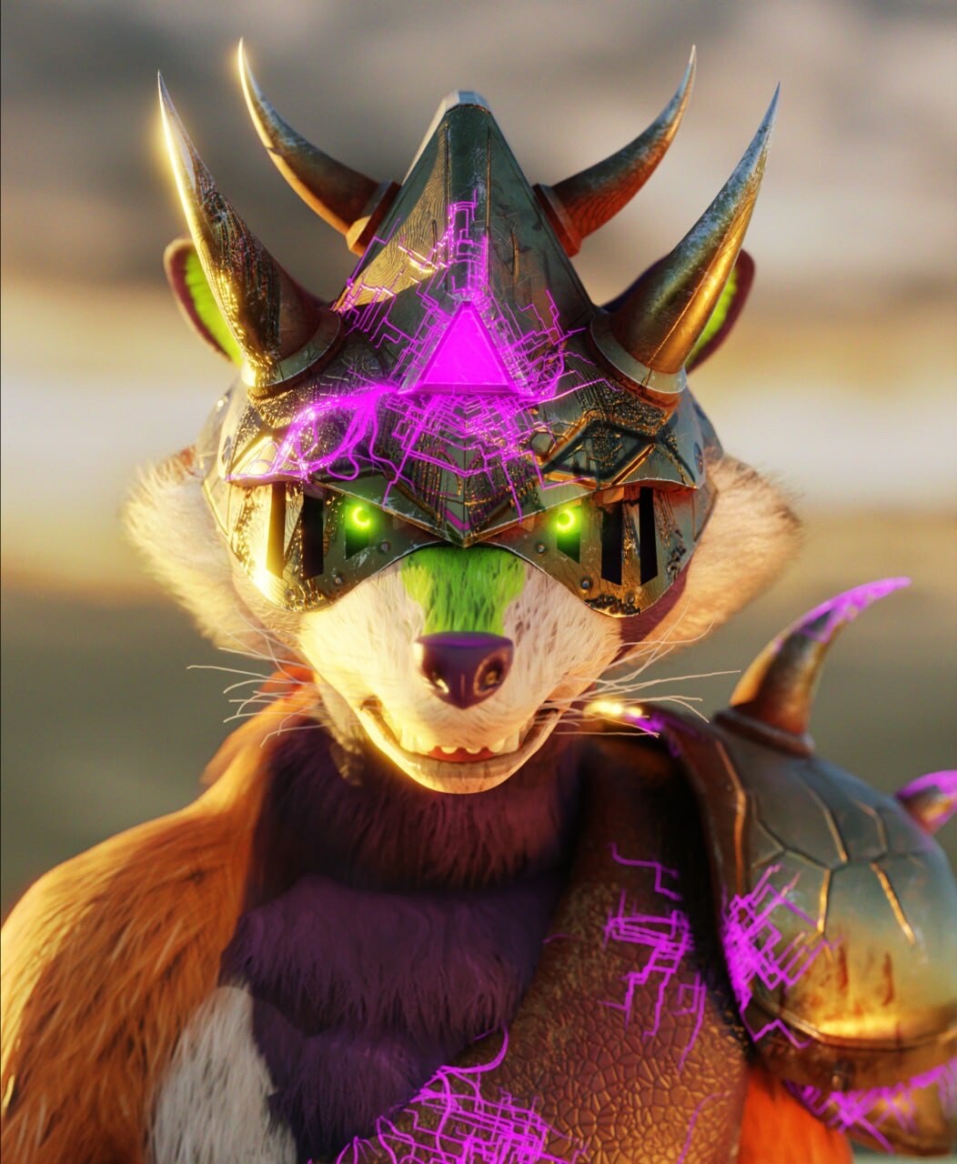 ArtStation - Corrupted armour