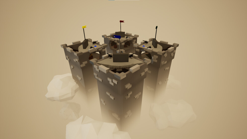 ArtStation - Four Towers Map