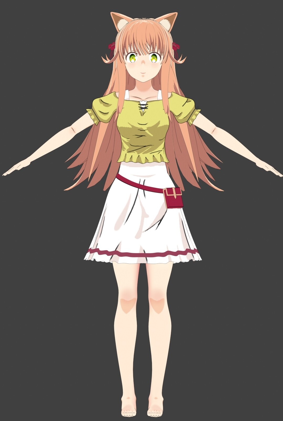 MeMo CG - Kanade 3D Model