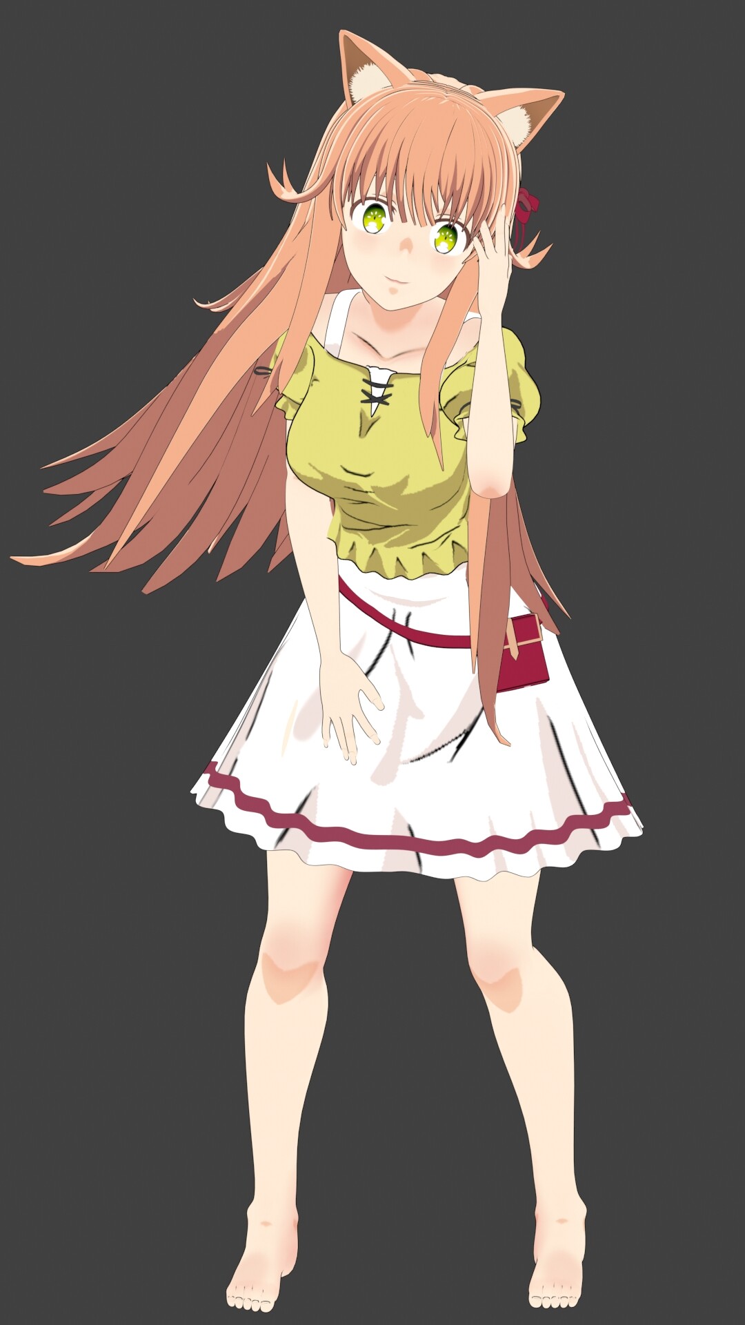 MeMo CG - Kanade 3D Model