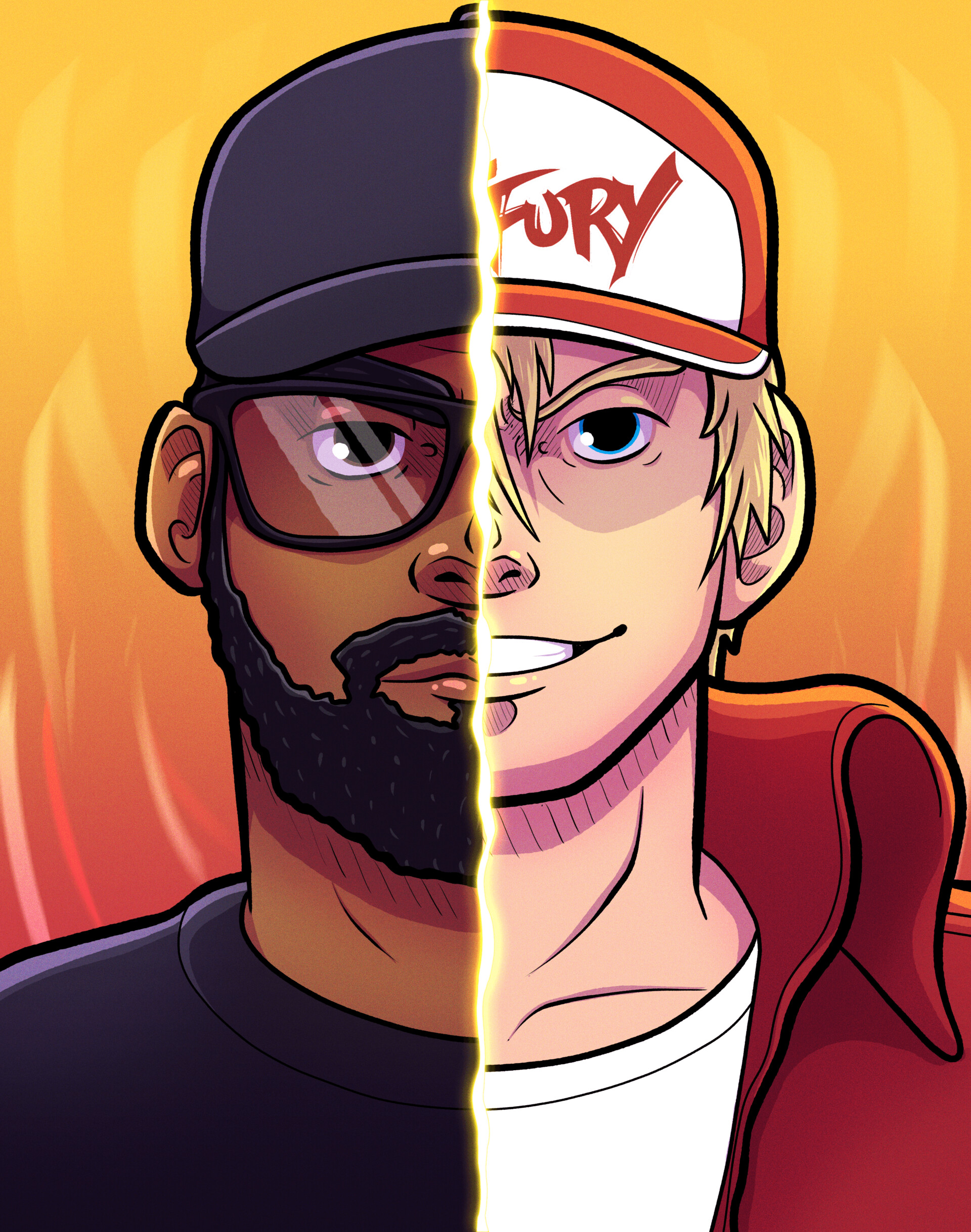 ArtStation - KOF Commission