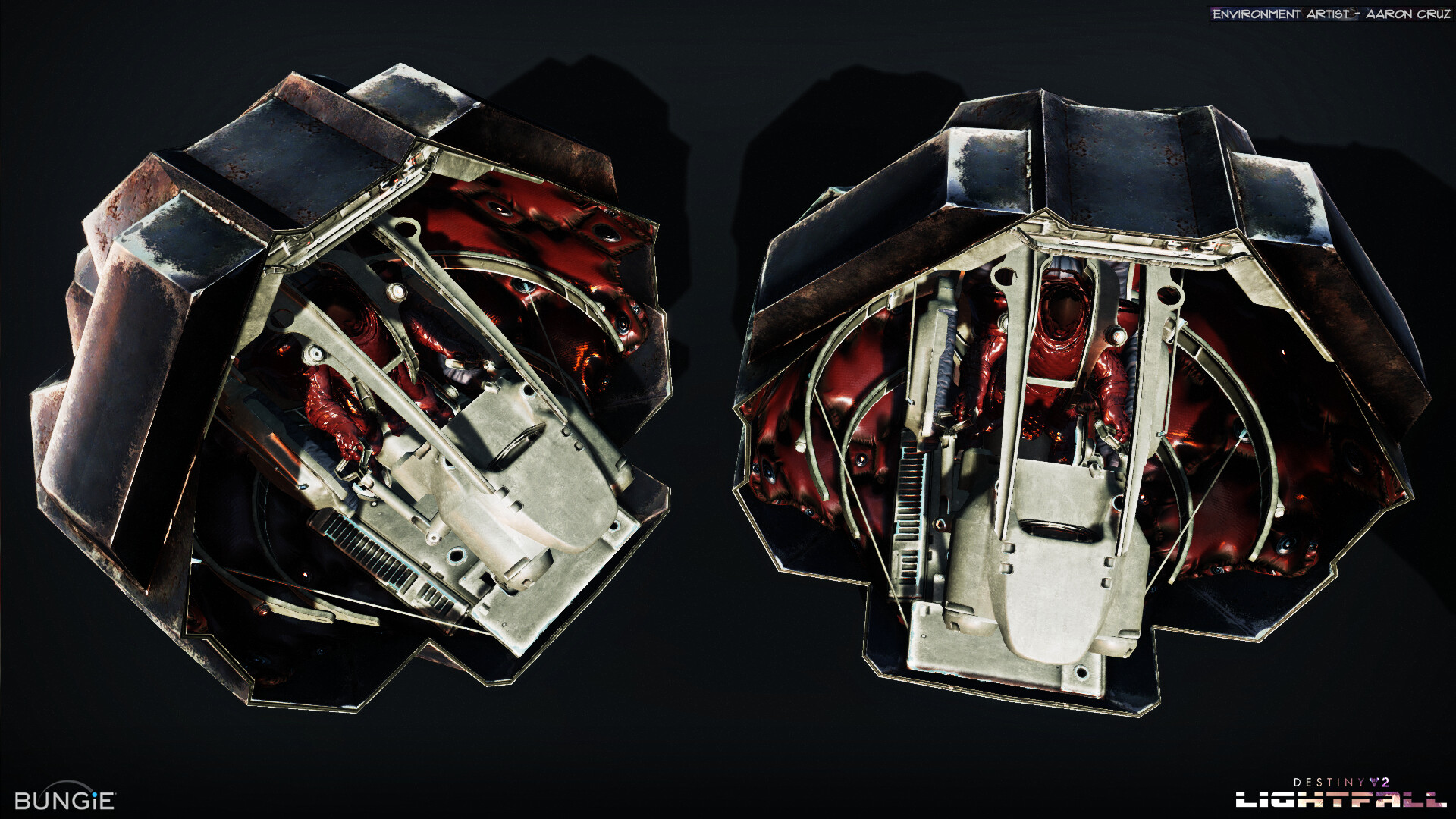 Aaron Cruz - Destiny 2: Lightfall | Drop Pod Interior